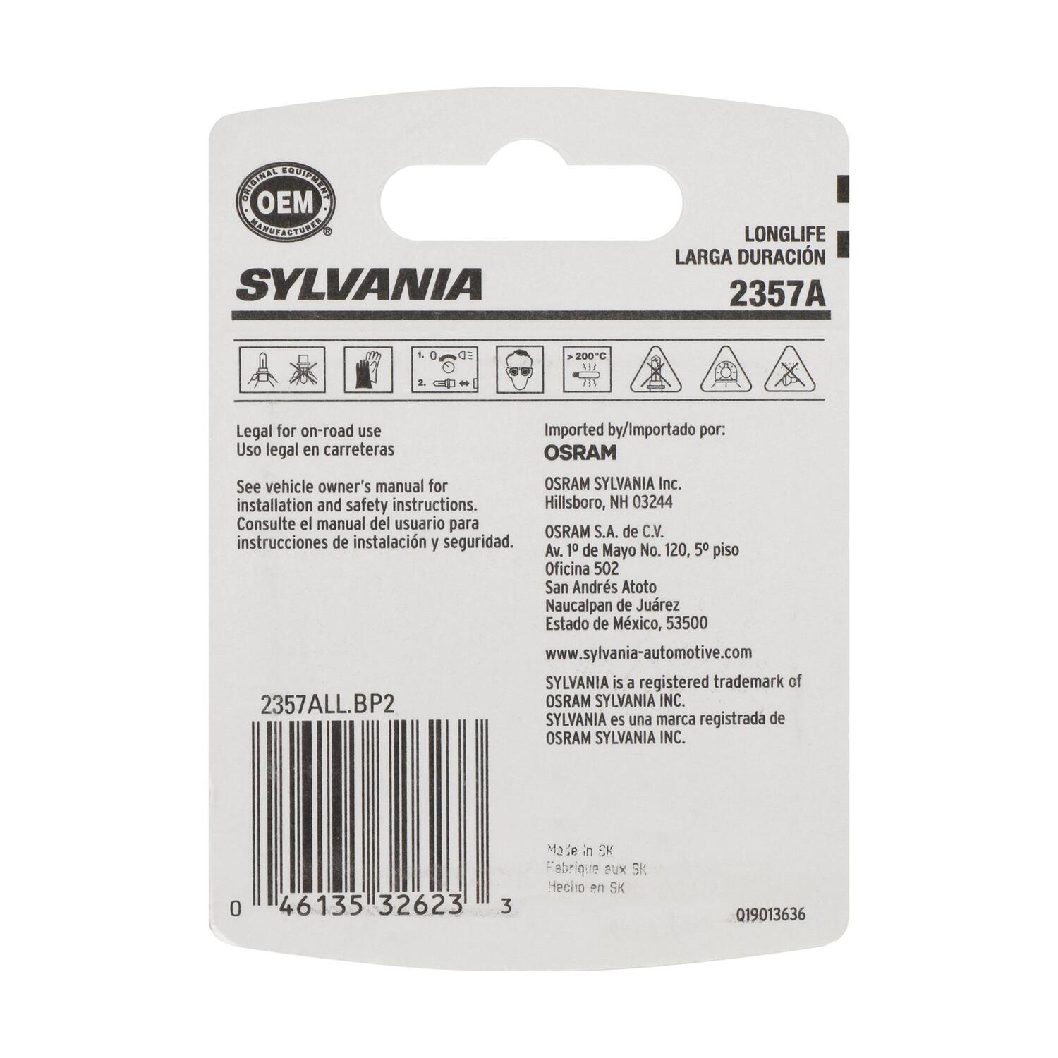 Sylvania LongLife Mini Bulb 2357ALL