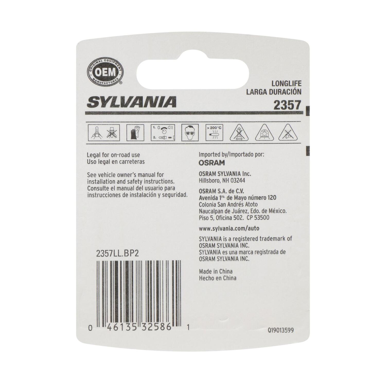 Sylvania LongLife Mini Bulb 2357LL