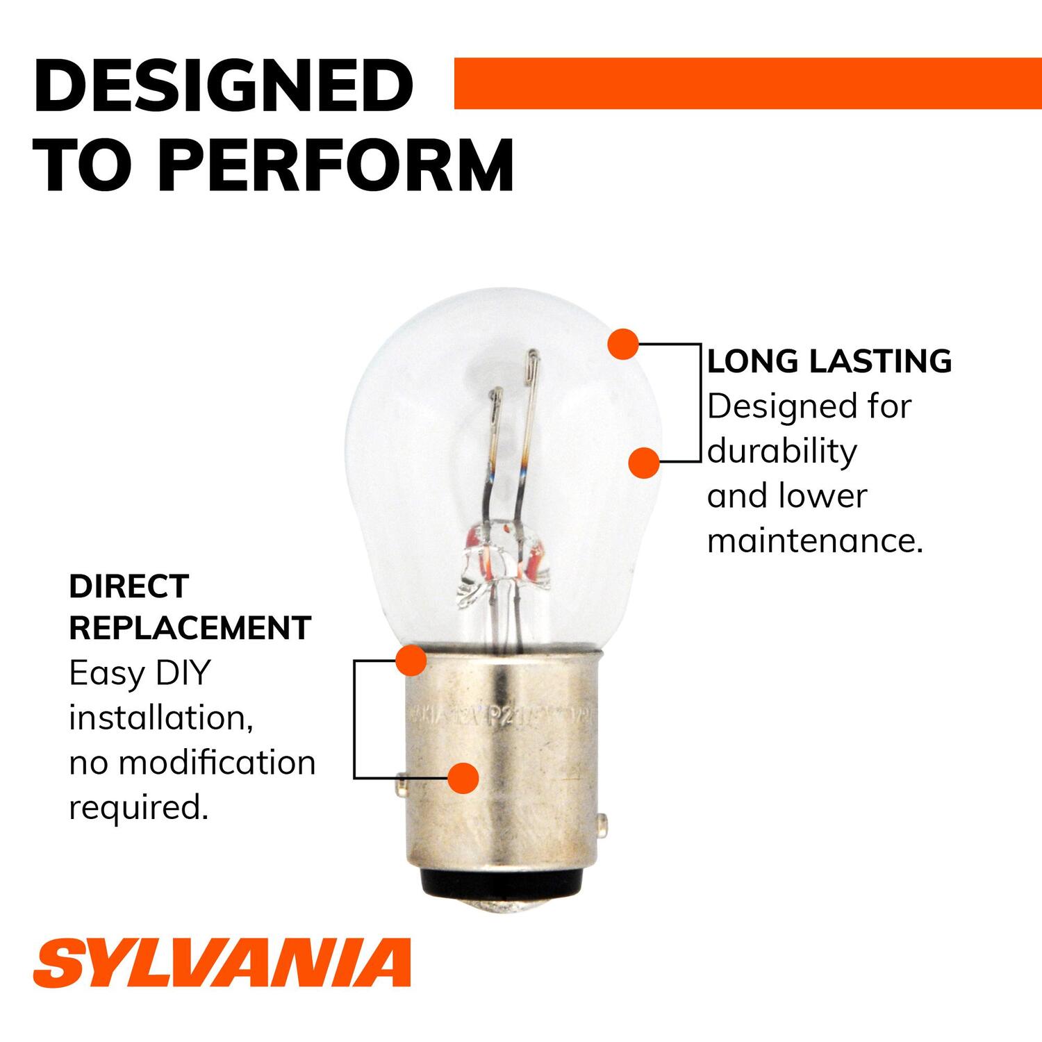 Sylvania LongLife Mini Bulb 2357LL