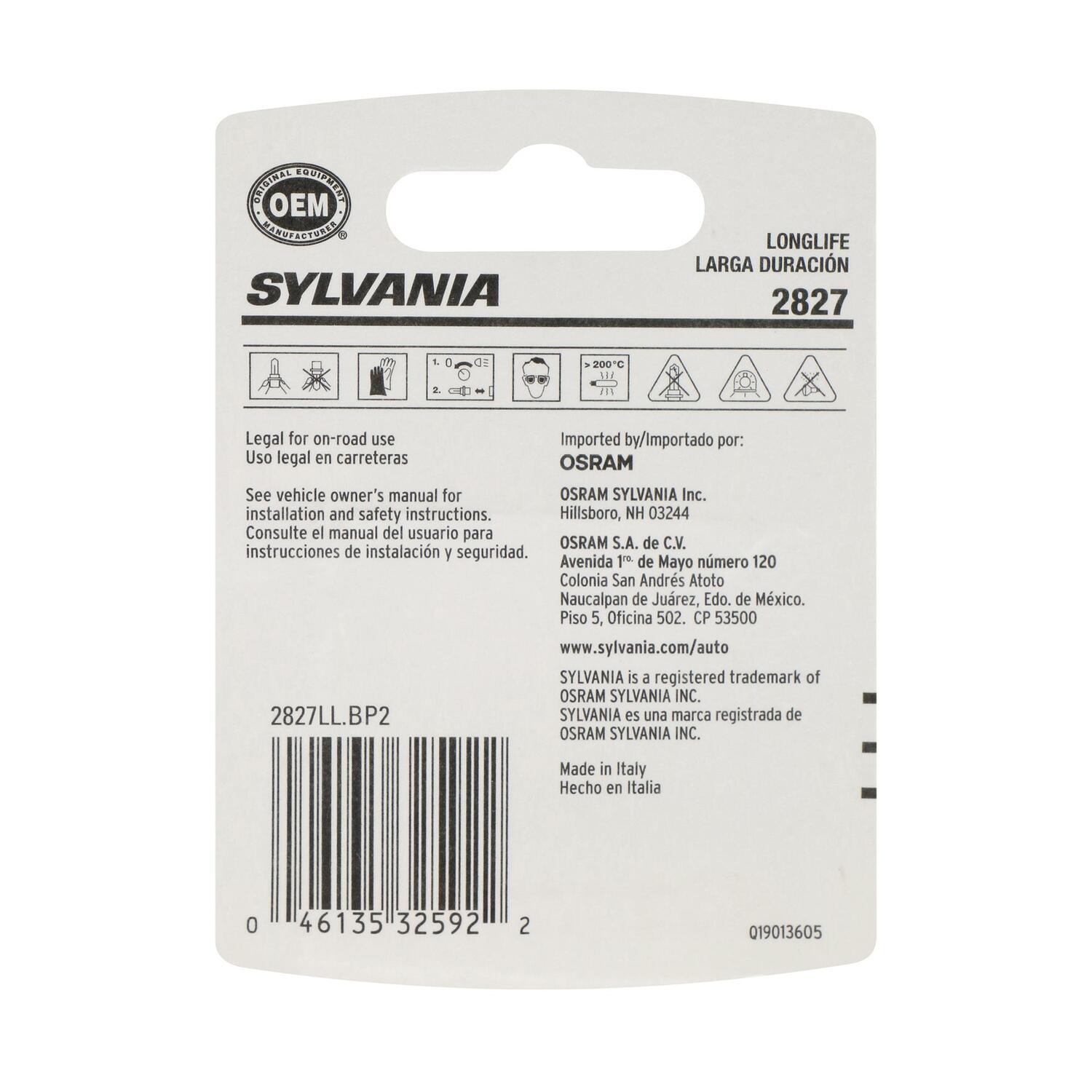 Sylvania LongLife Mini Bulb 2827LL