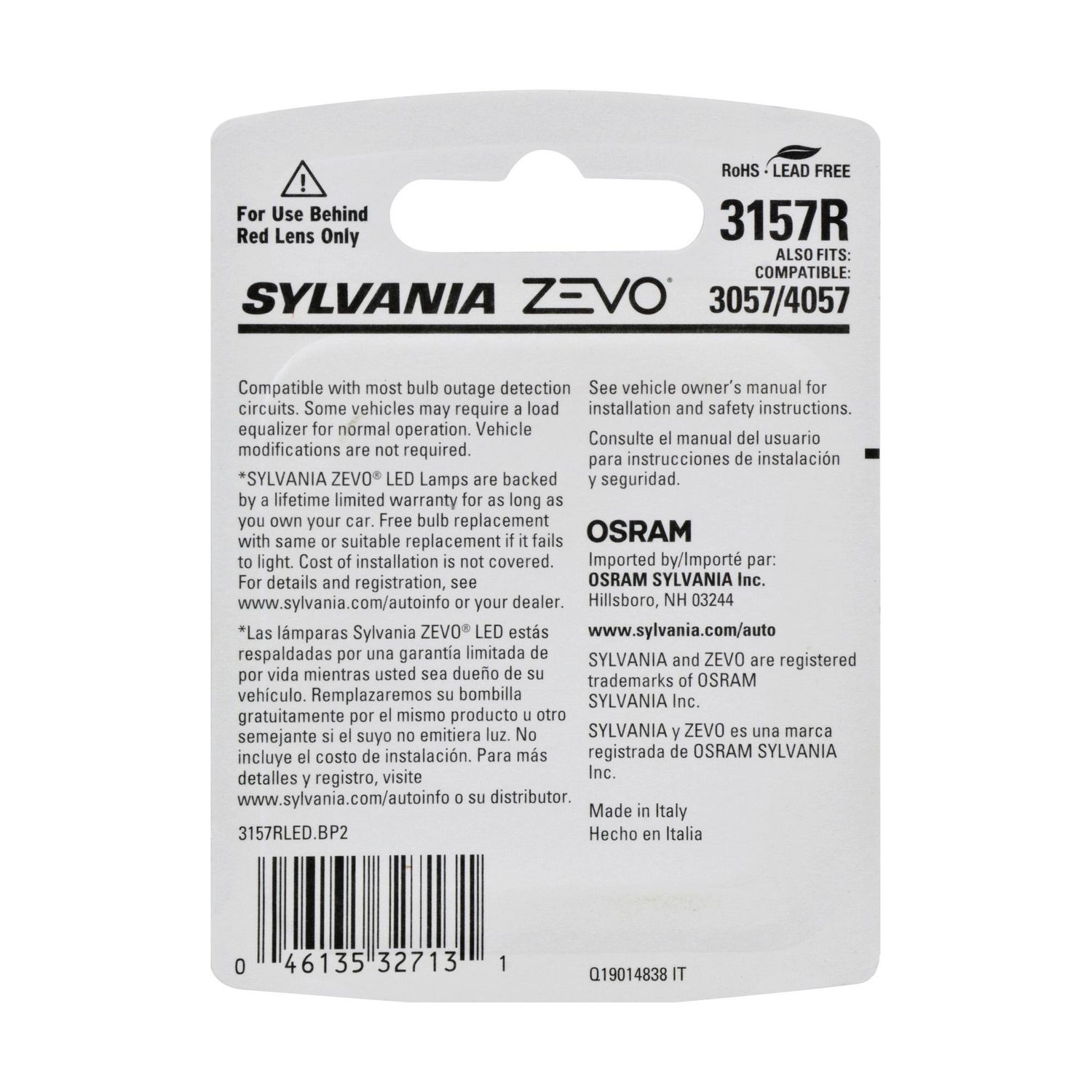 ZEVO LED Mini Bulb 3157RZEVOLED