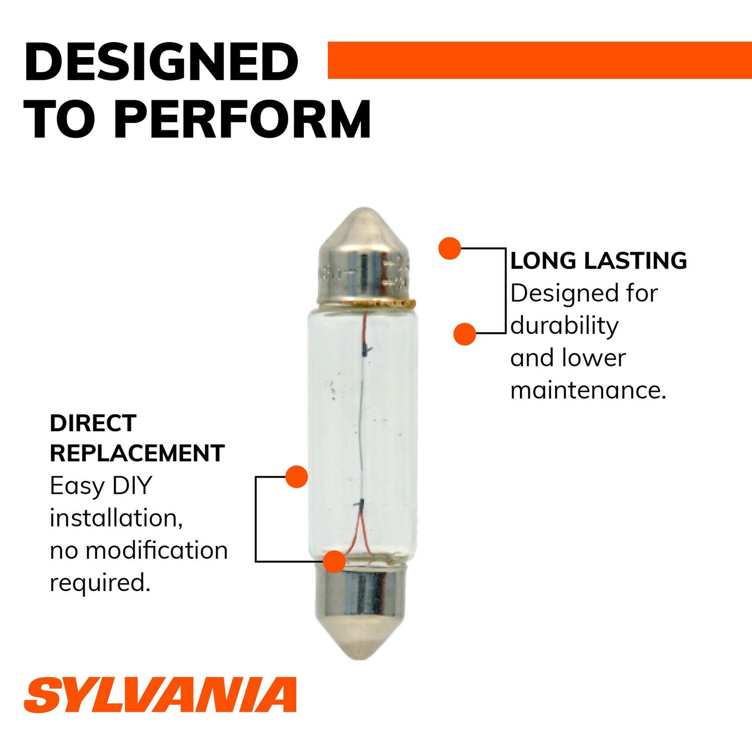 Sylvania LongLife Mini Bulb 6411LL
