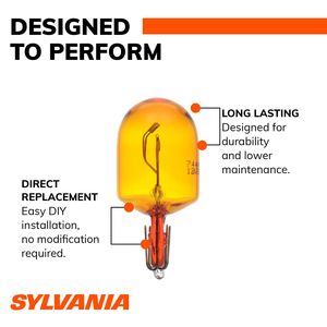 Sylvania LongLife Mini Bulb 7444NALL