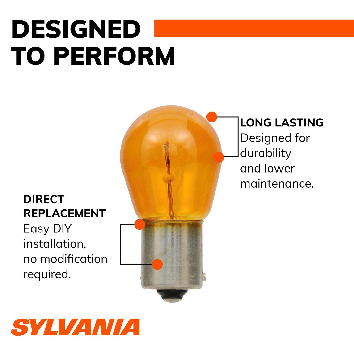Sylvania Long Life Bulb 7507LL