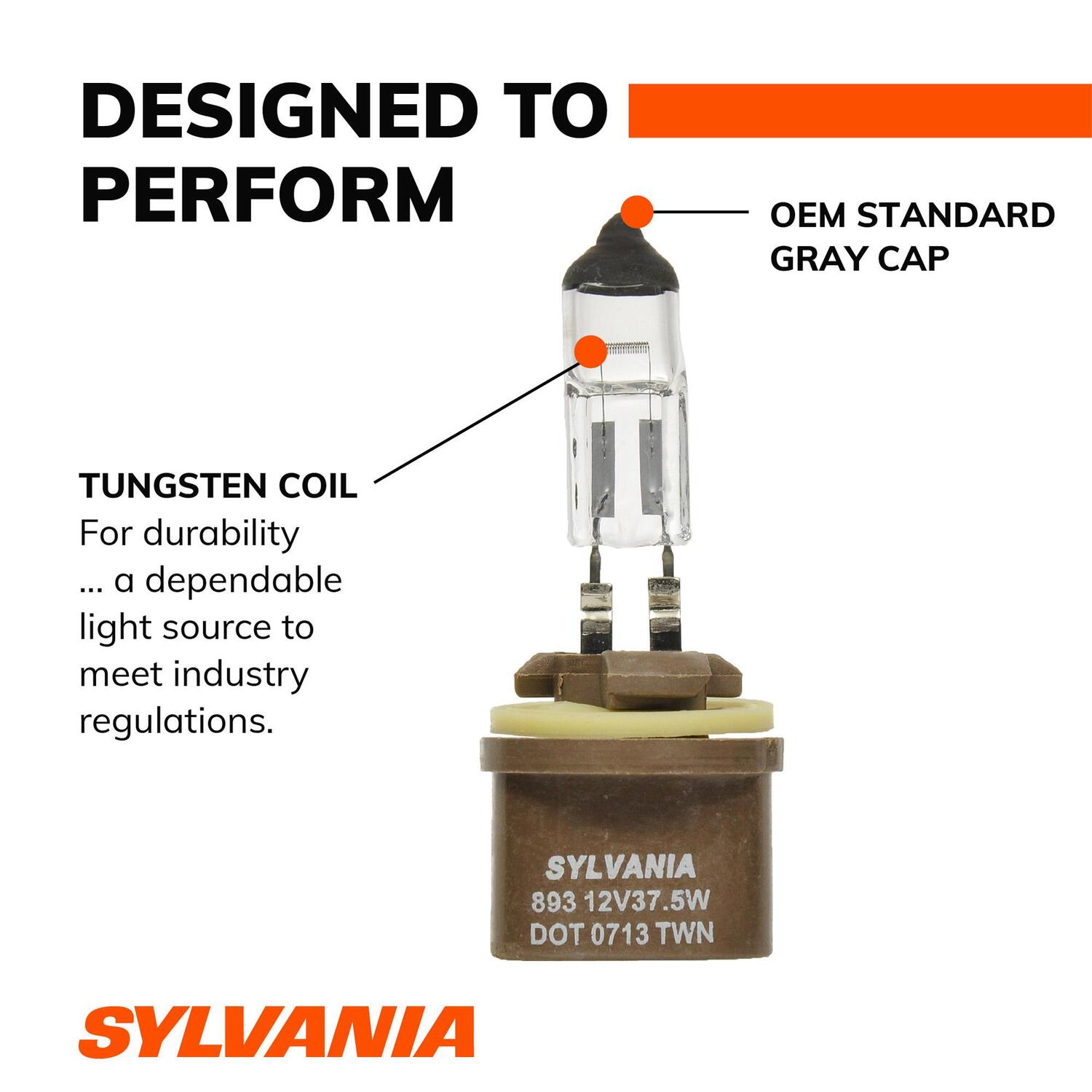 Sylvania Basic Headlight Bulb 893