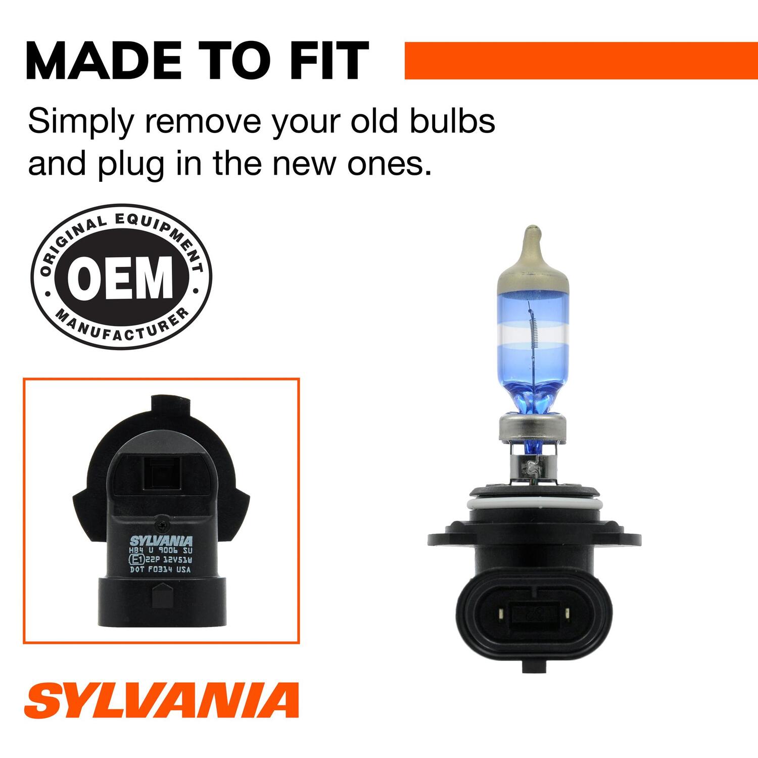 SilverStar Ultra Headlight and Fog Light Bulb 9006SU-2