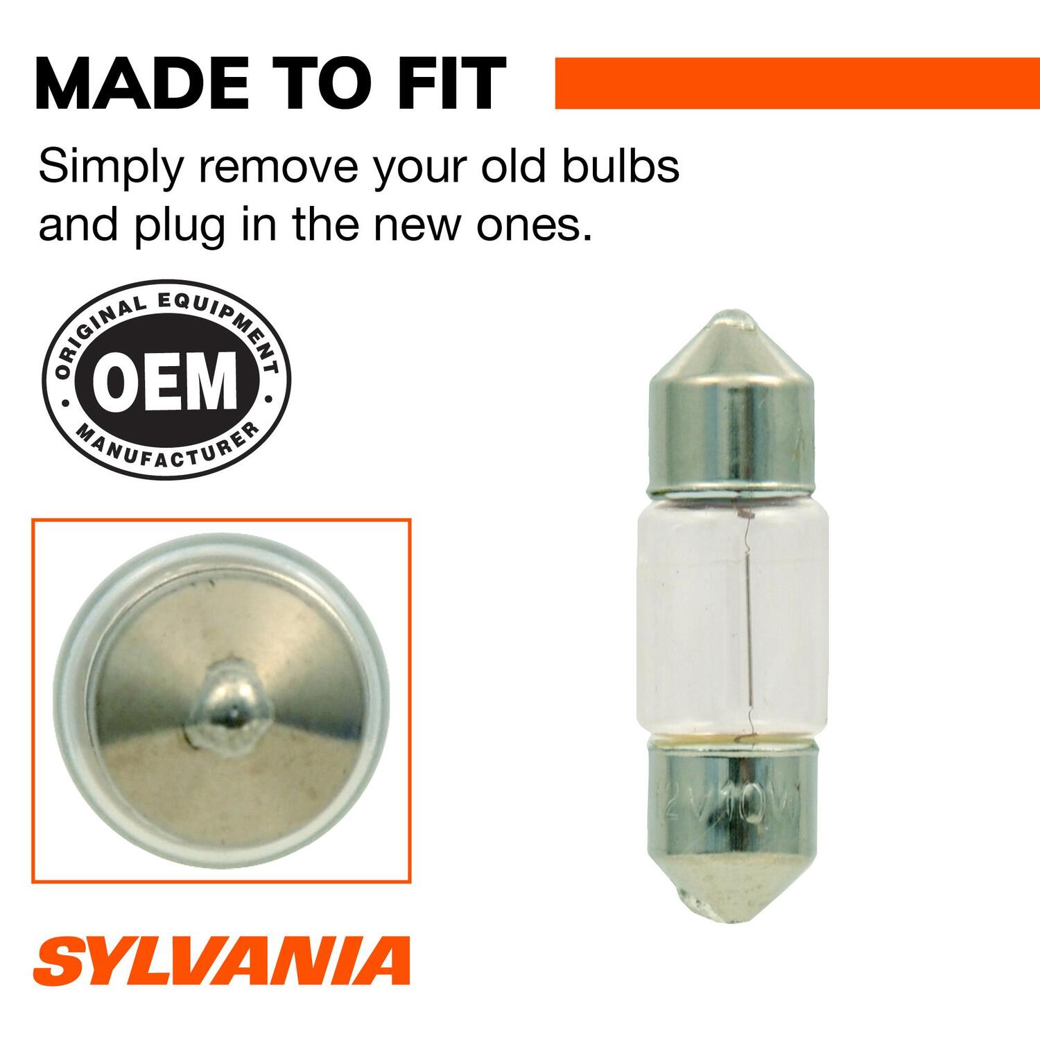 Sylvania LongLife Mini Bulb DE3175LL