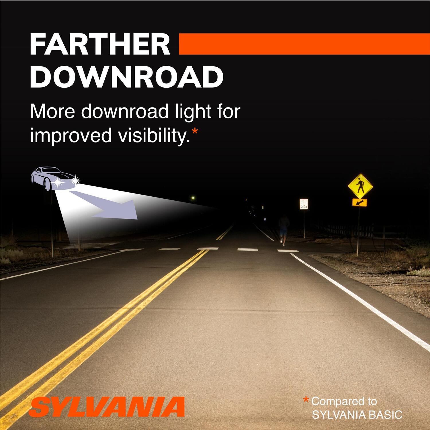 Sylvania XtraVision Headlight Bulb H4656XV