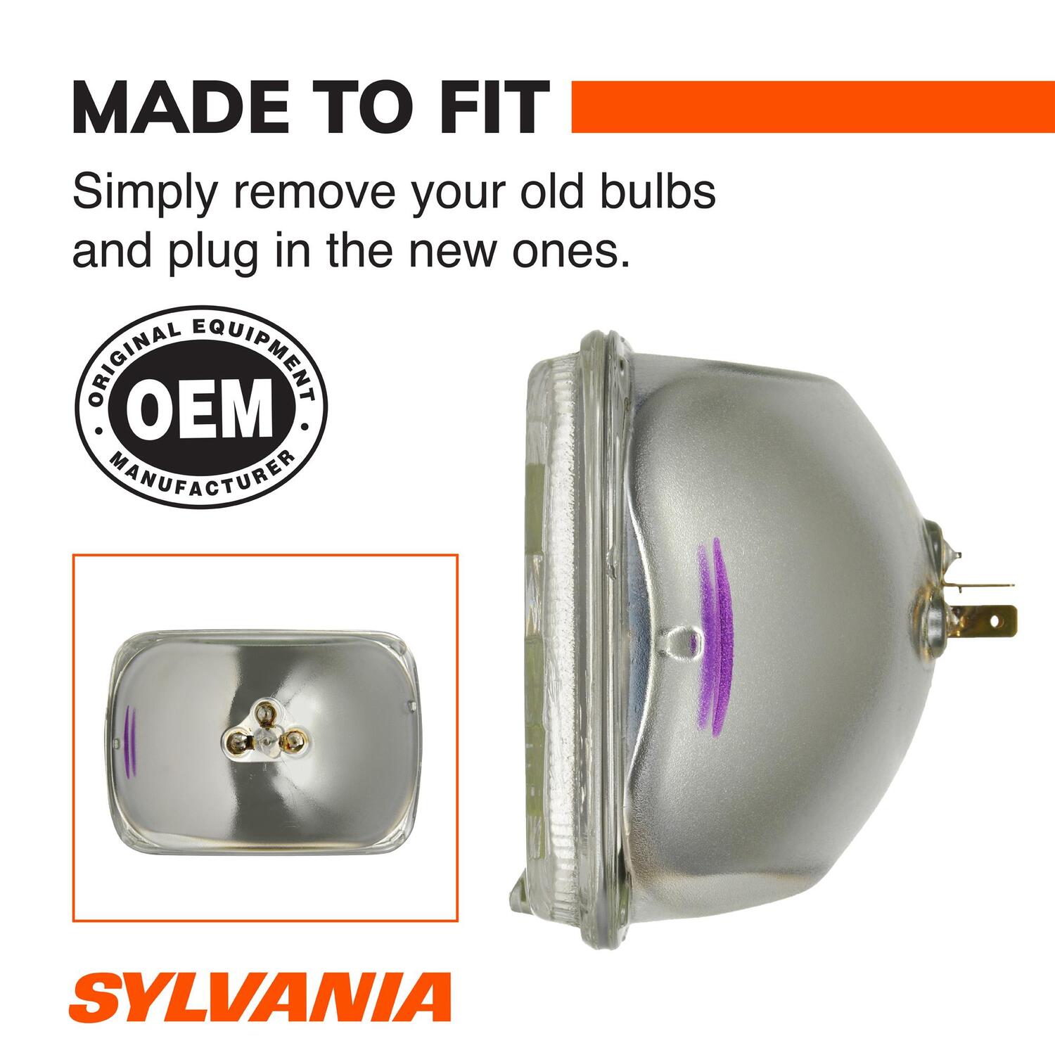 Sylvania SilverStar High Headlight Bulb H6054ST