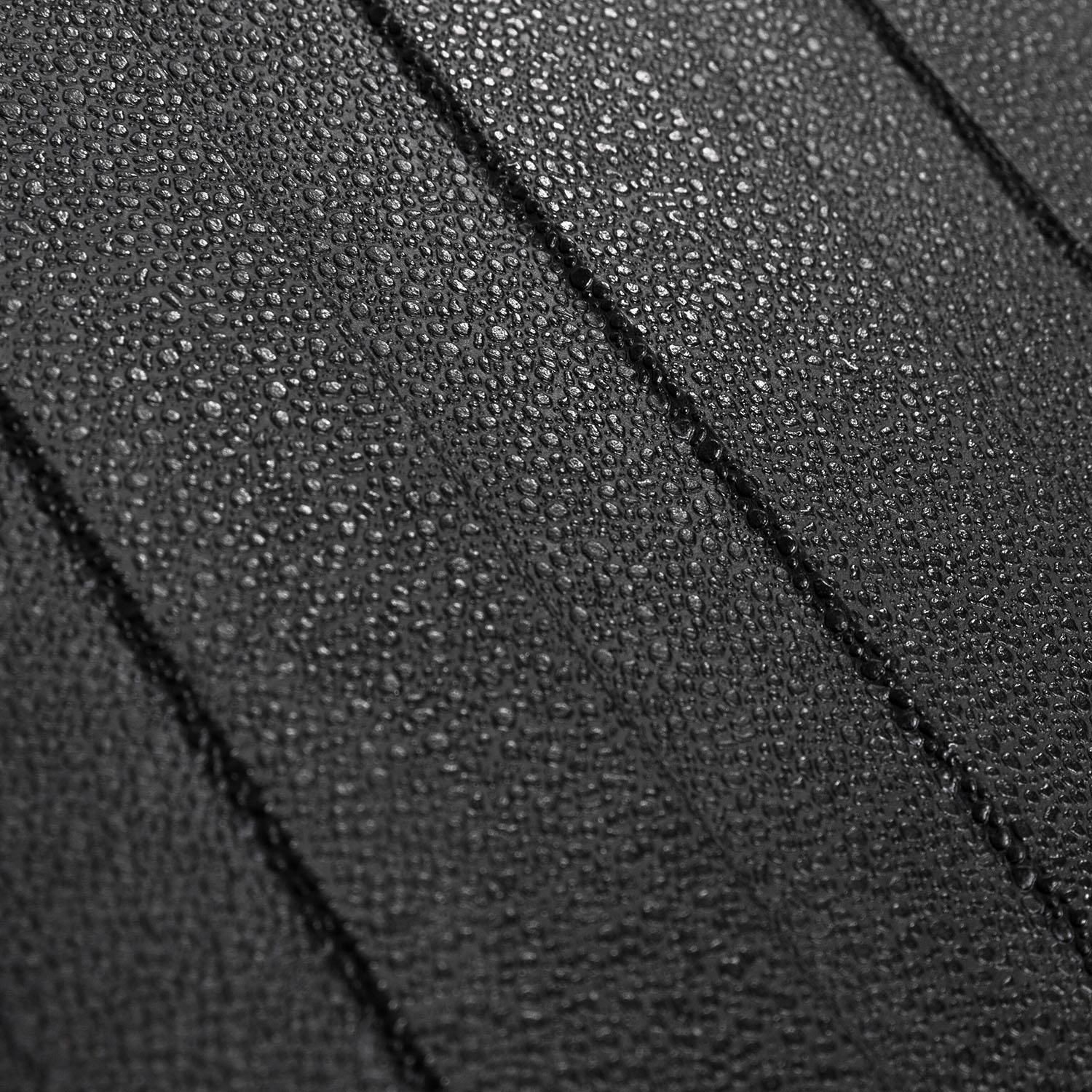 TrailFX 3/8in Thick Heavy Duty, Drop-In, 8ft L x 4ft W Black Rubber ...
