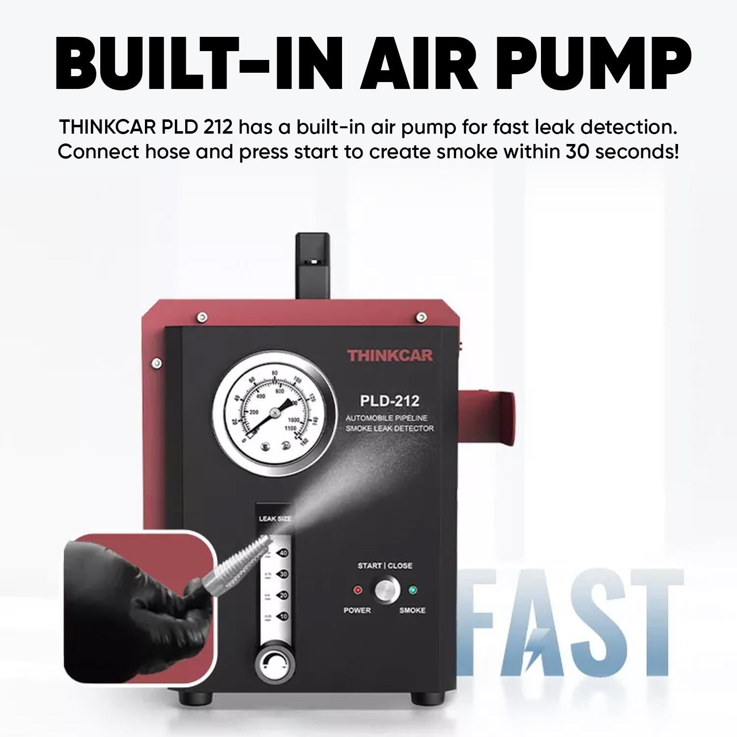 THINKCAR Leak Detector Smoke Machine for Turbo and Cooling Systems