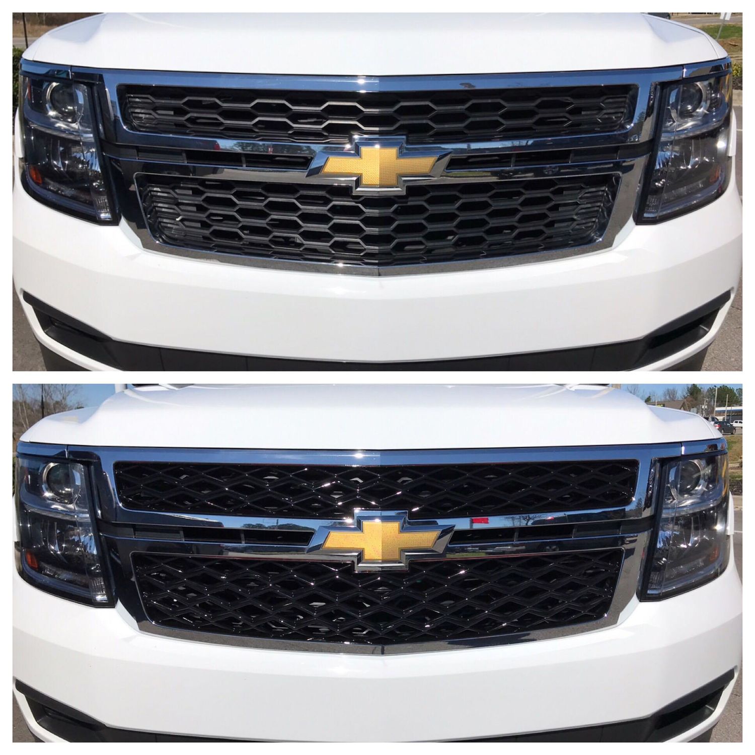Trim Illusion Grille Overlay ABS6494BLK