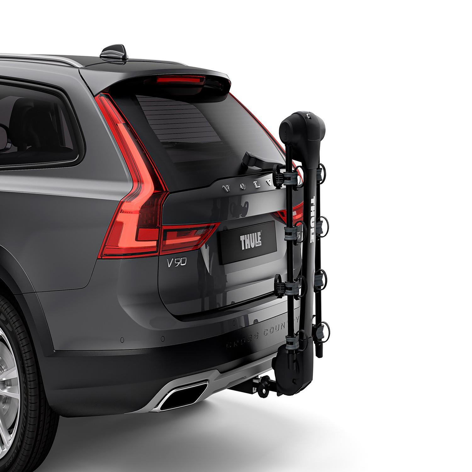 THULE 42.1in L x 11in W x 37in H, 1-1/4in and 2in Receiver Holds 4 ...