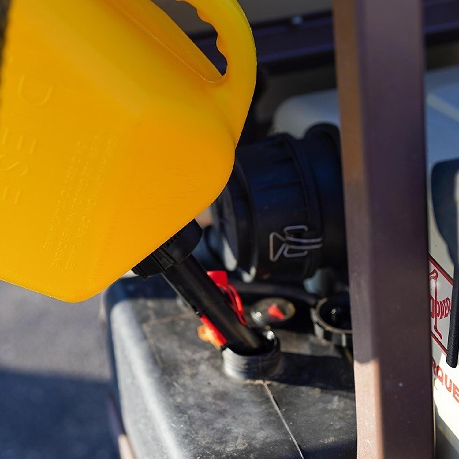 Midwest Can Yellow Racing Diesel Can 5 Gallon