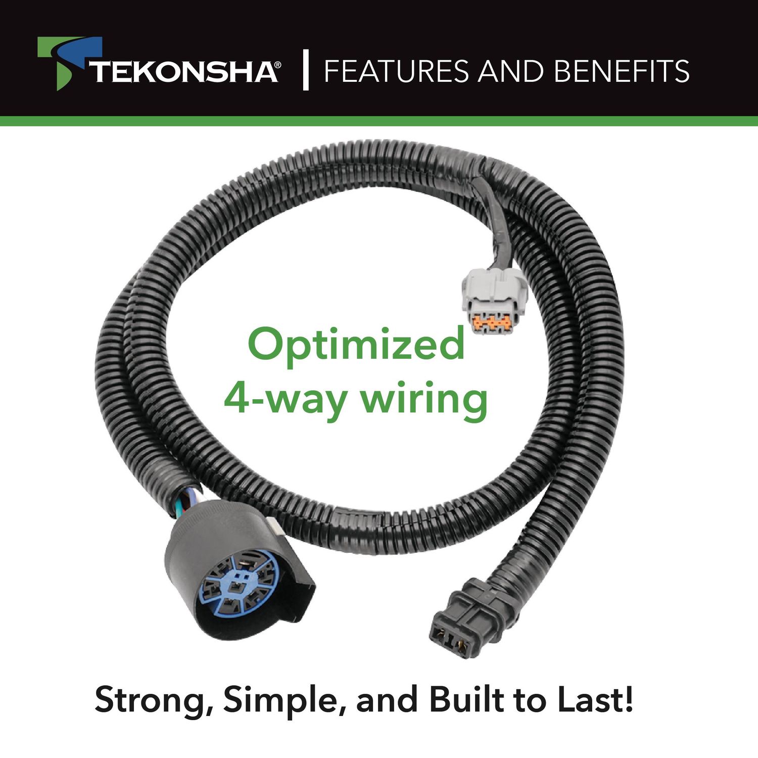 Tekonsha Trailer Tow Harness 118267