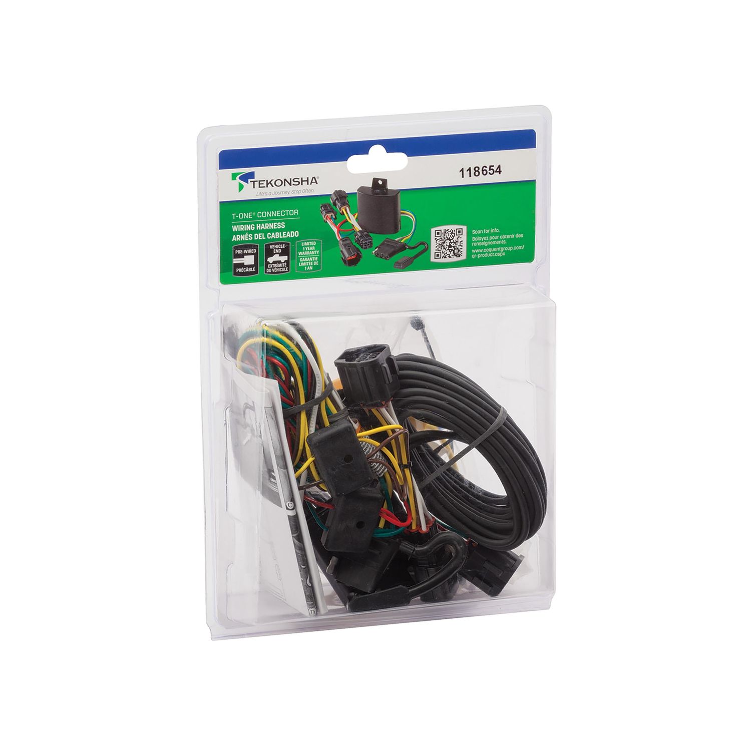 Tekonsha Trailer Tow Harness 118654