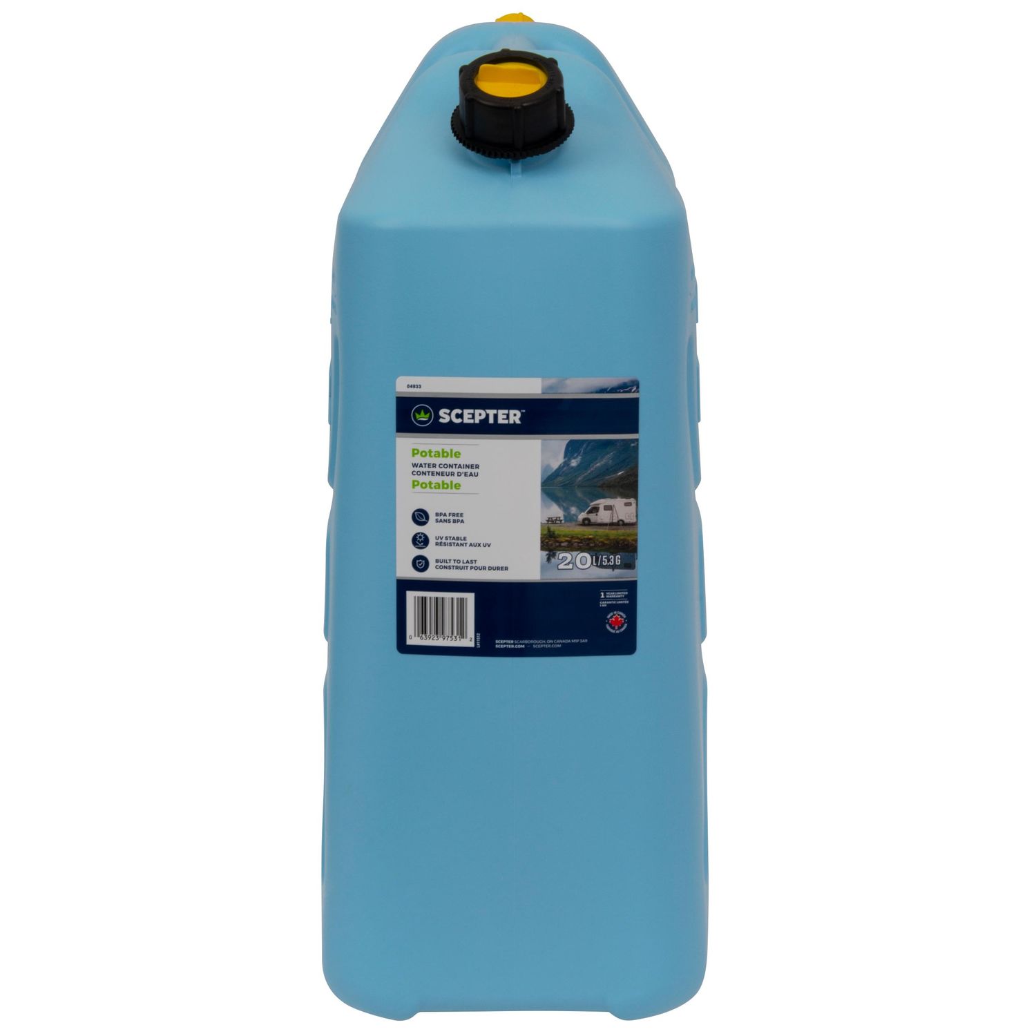 Scepter 5 Gallon Water Can