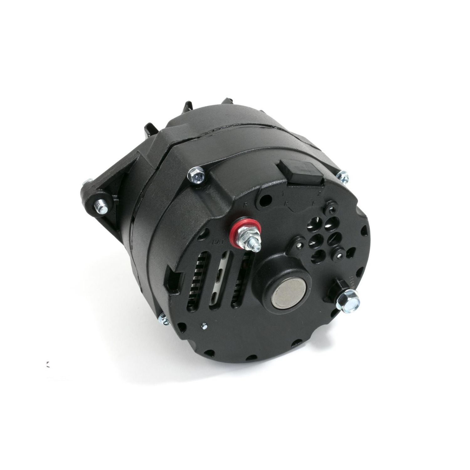 Top Street Performance Black GM 10SI Style 110 Amps Alternator with V ...