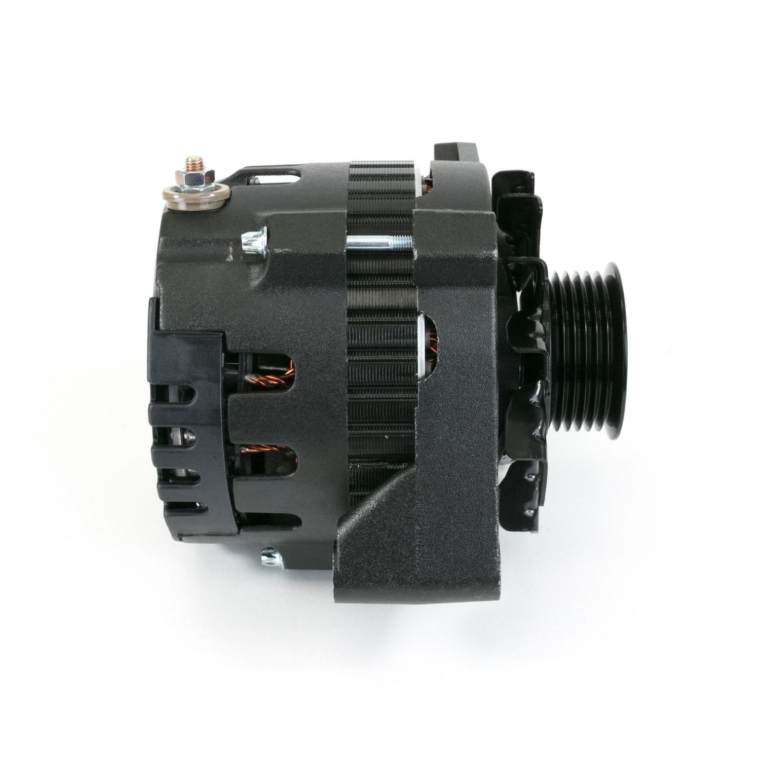 Top Street Performance Black GM CS130 Style 160 Amps Alternator with ...