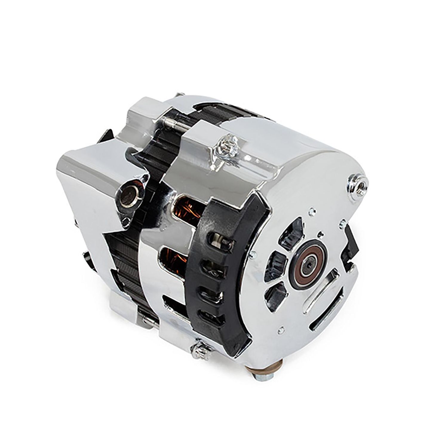 Top Street Performance Chrome GM CS130 Style 160 Amps Alternator with ...