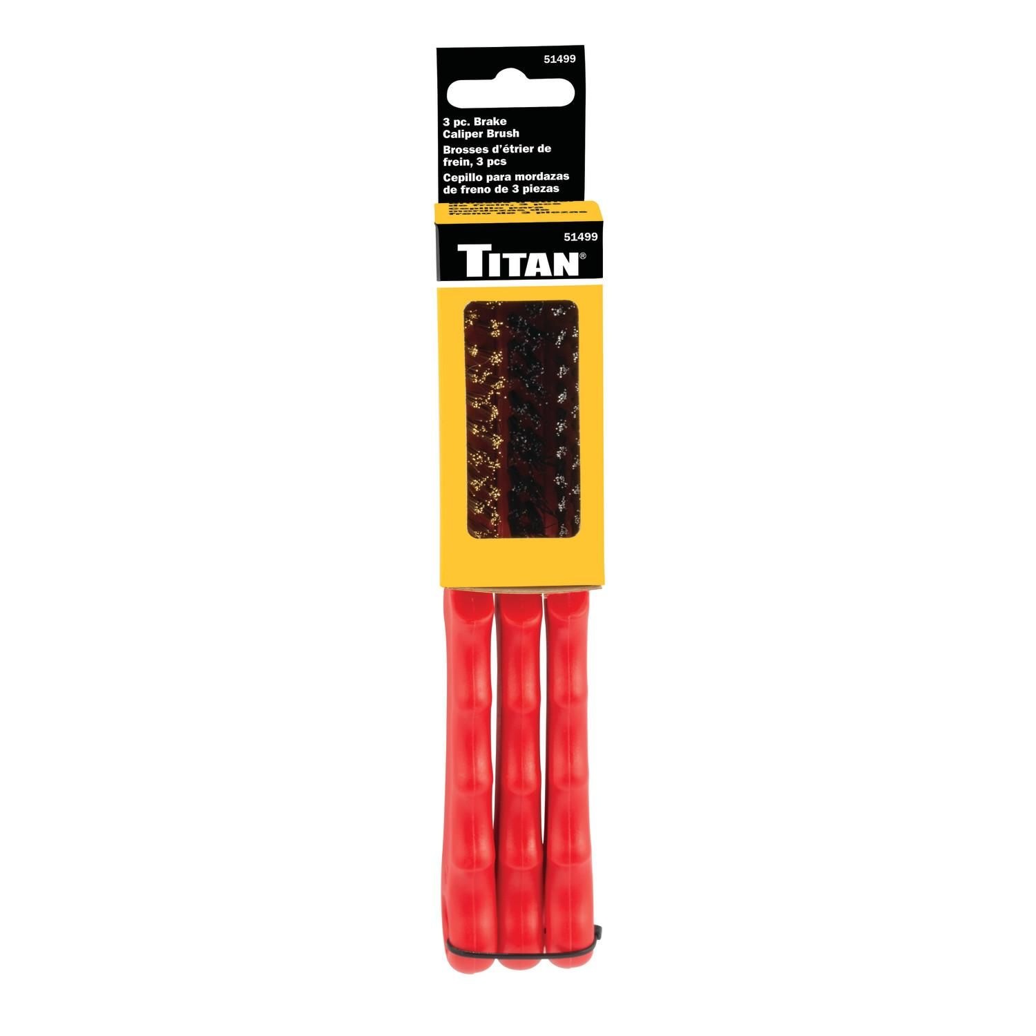 Titan 8 3/4in Brake Caliper Brush Set 3 Piece