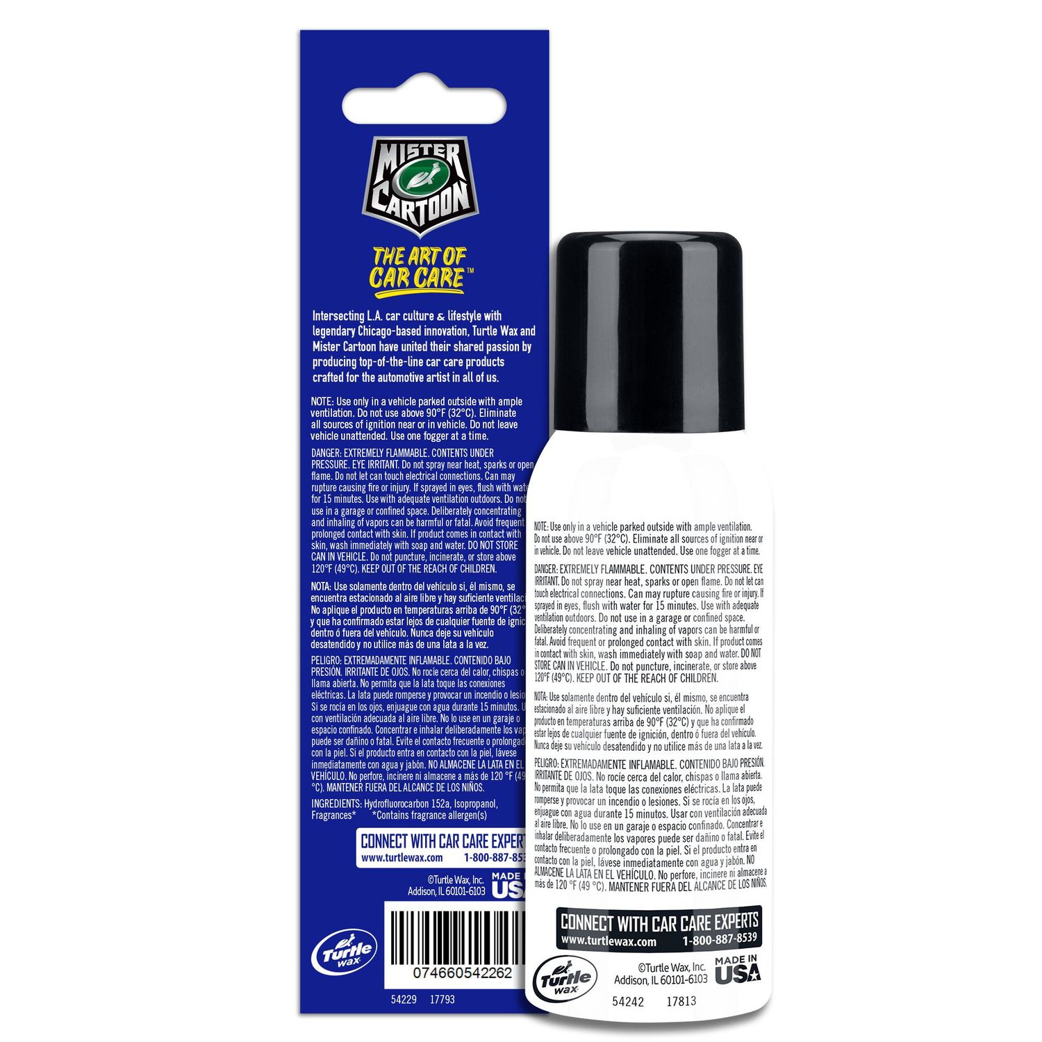 Turtle Wax Mister Cartoon So Fresh Sunset Peach Scent Fogger Air ...