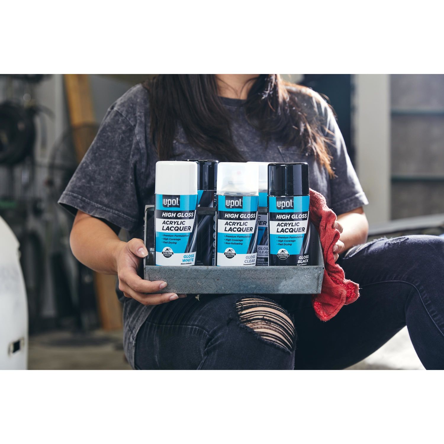U-POL Gloss Clear High Gloss Acrylic Lacquer