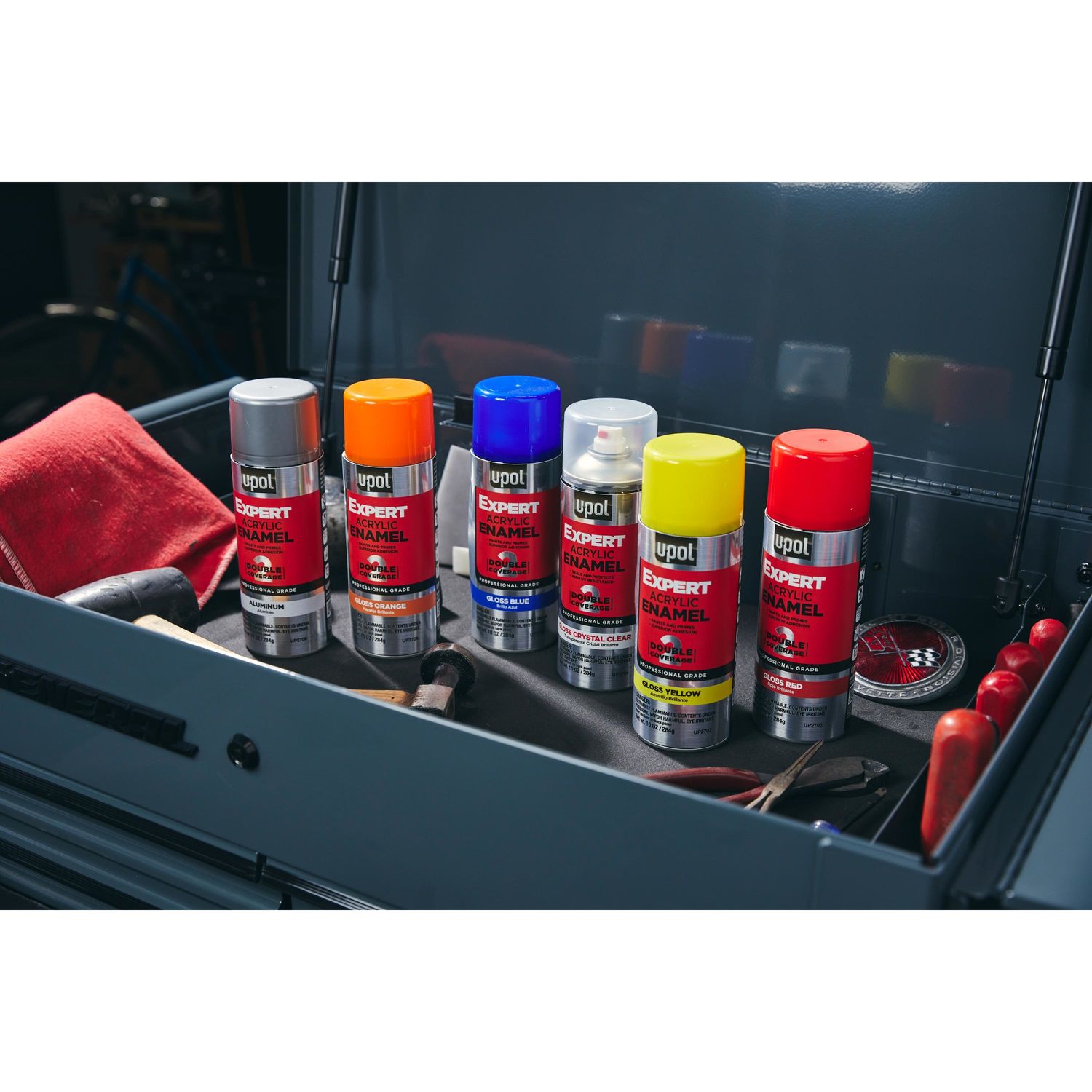 U-POL Gloss Red Expert Acrylic Enamel