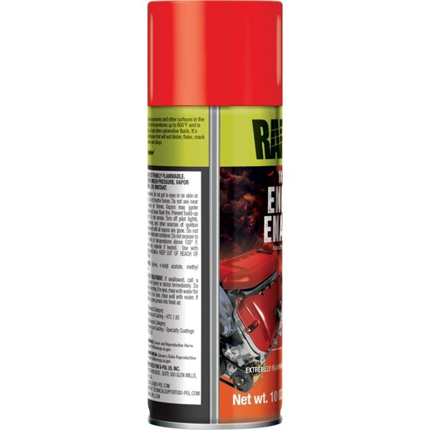 RAPTOR Bright Red High Temp Engine Enamel Paint