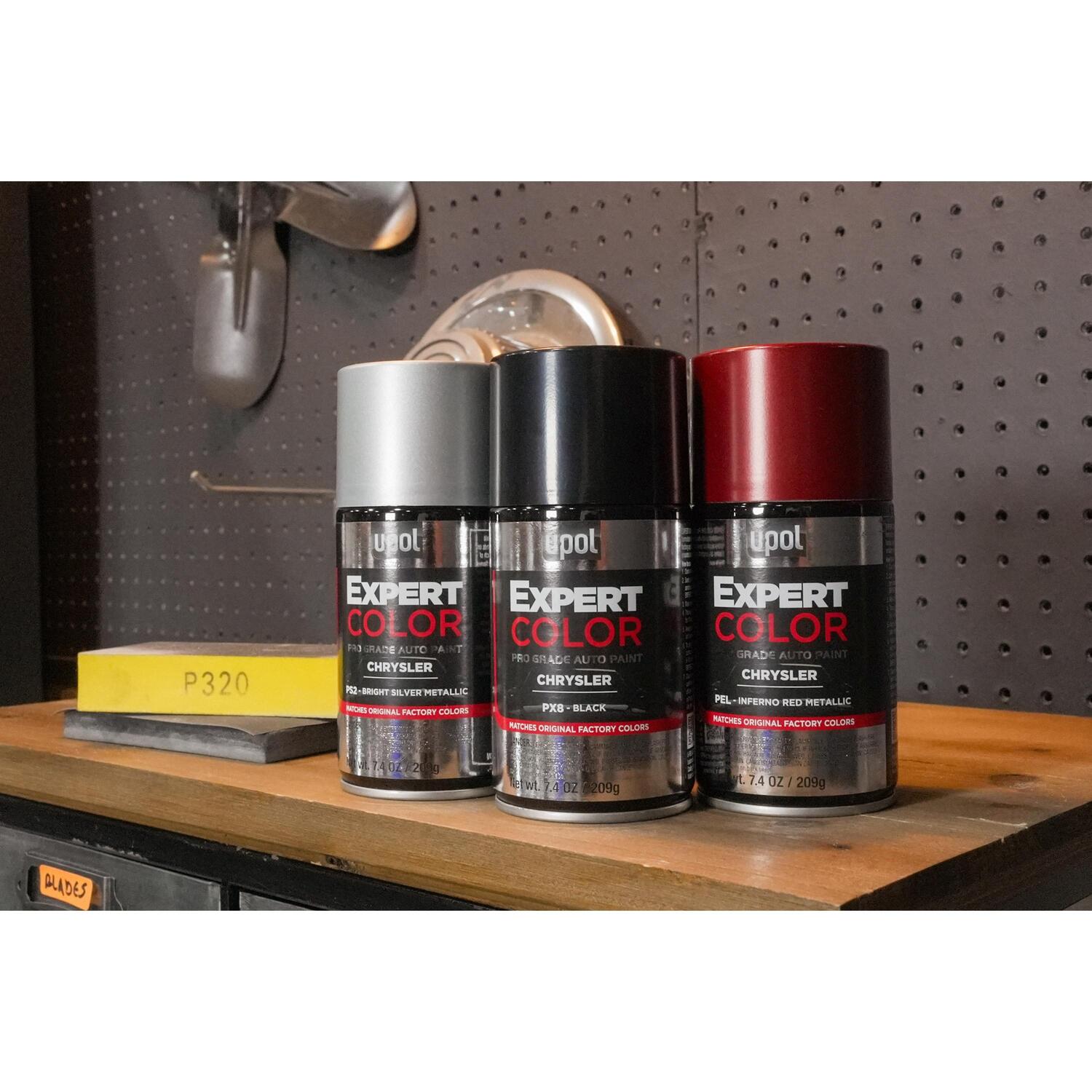 U-POL Expert Color Touch Up Paint Silver Metallic Paint Code J