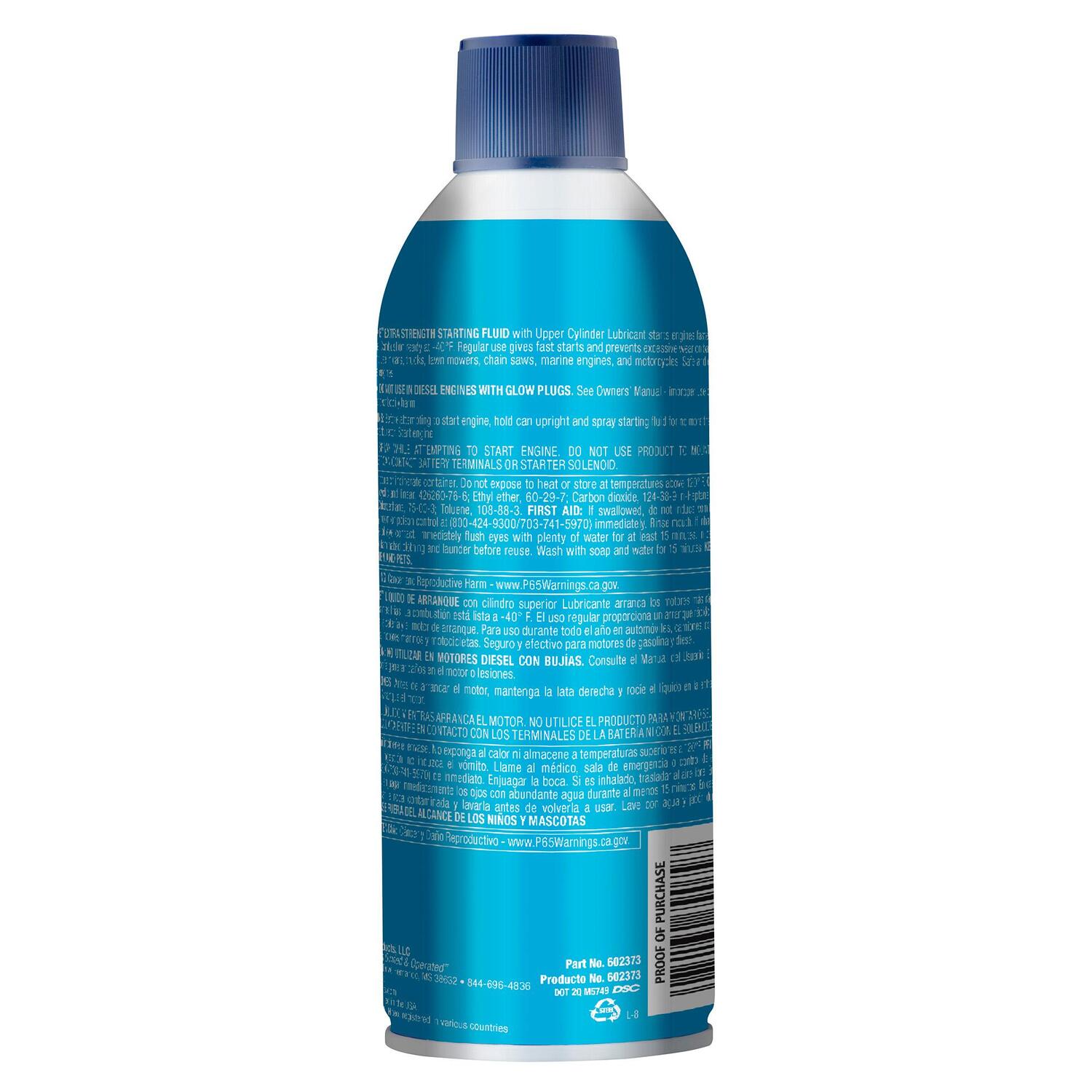 Valvoline Extra Strength Starting Fluid 11oz