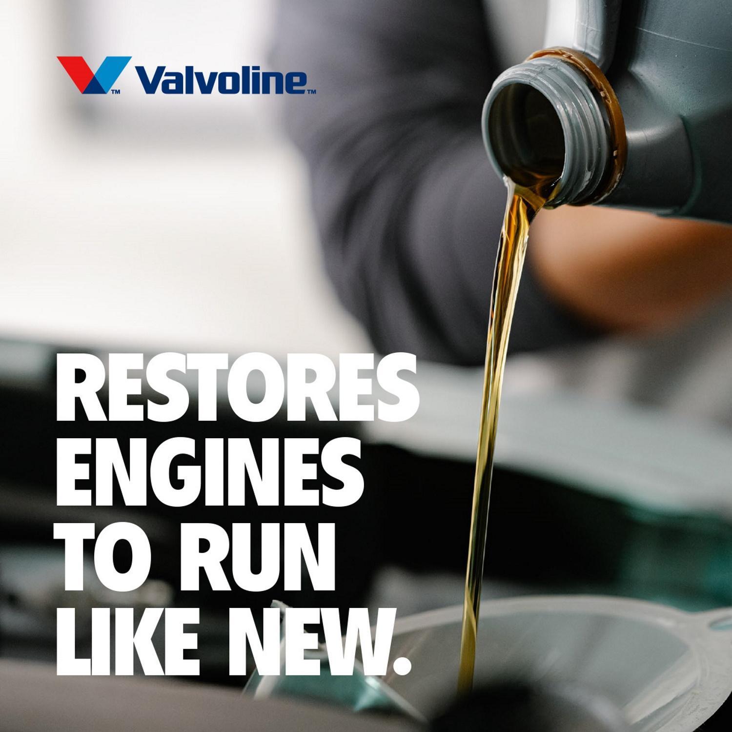 Valvoline Restore & Protect Full Synthetic Engine Oil 0W-20 5 Quart