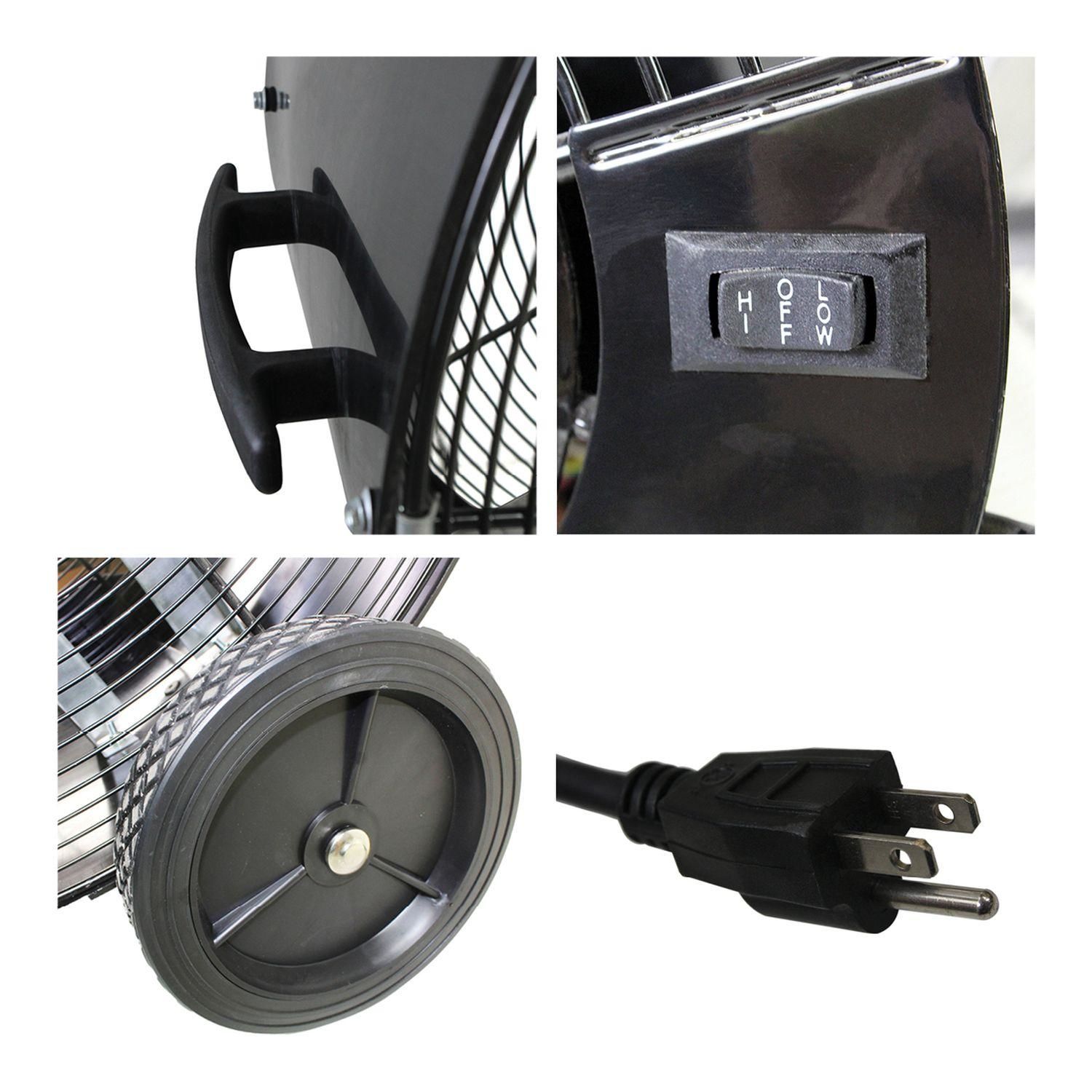 Ventamatic 30in Maxx Air Pro Flex 2-Speed Direct Drive Drum Fan
