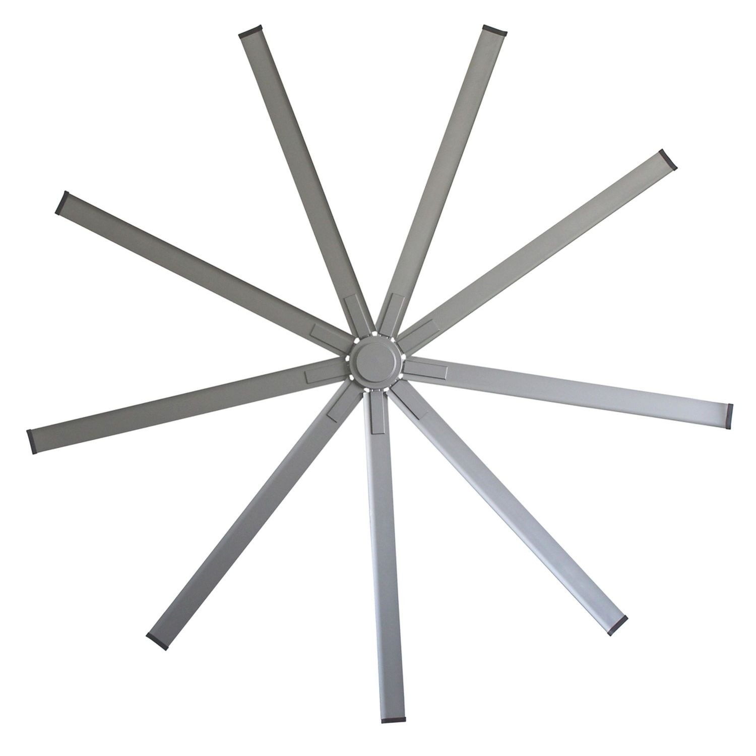 Ventamatic 96in 6 Speed Brushed Nickel Ceiling Fan with Remote