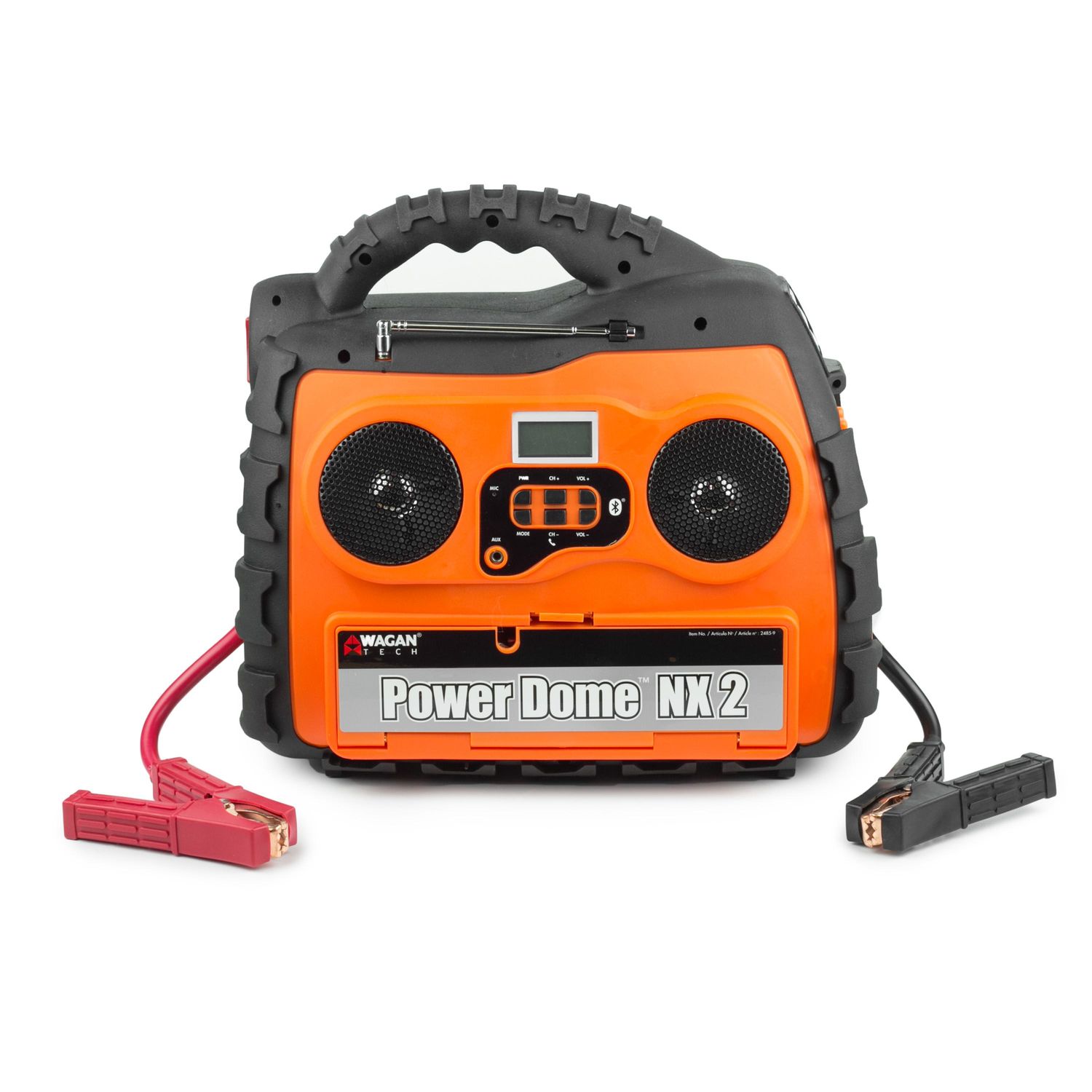 Wagan Power Dome NX2 Jump Starter, Bluetooth, Air Compressor, AC and DC ...