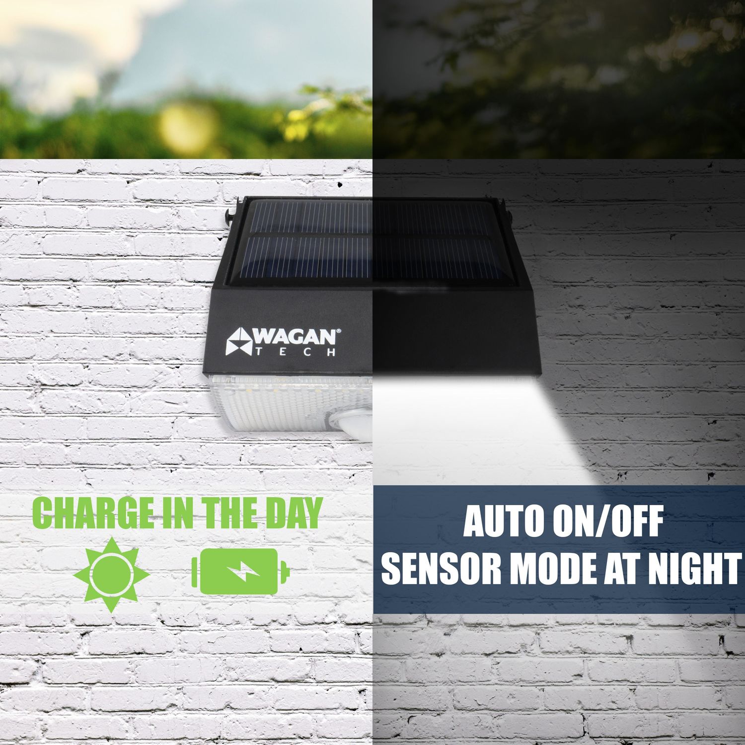 Wagan Solar Wall Micro Light