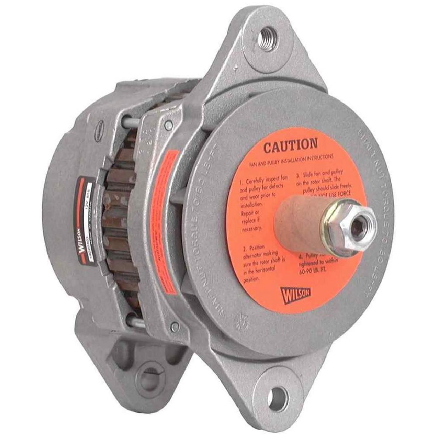 Wilson 145 Amps 12 Volt New Heavy Duty Truck Bus Alternator