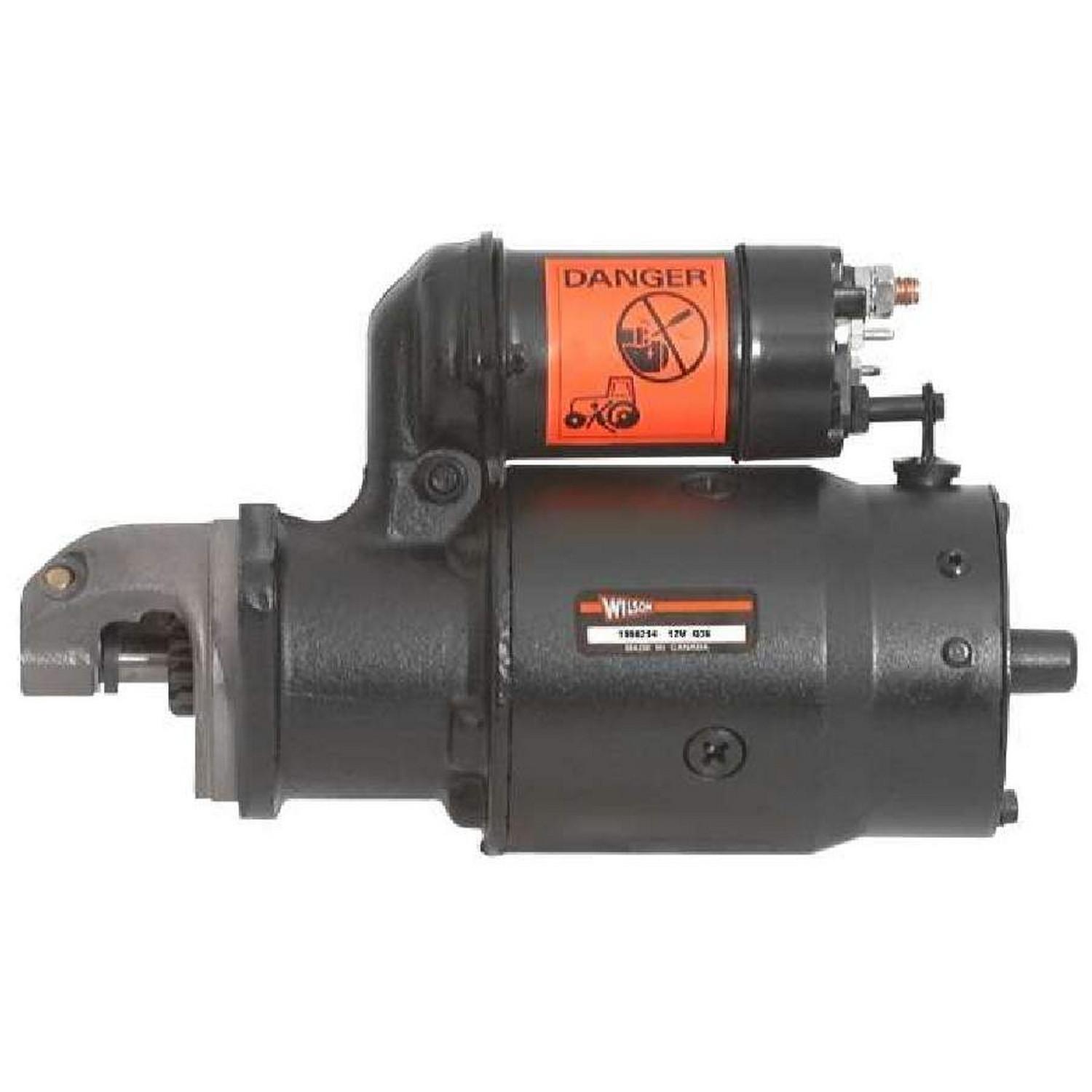 Wilson 12 Volt Direct Drive Remanufactured Starter Motor