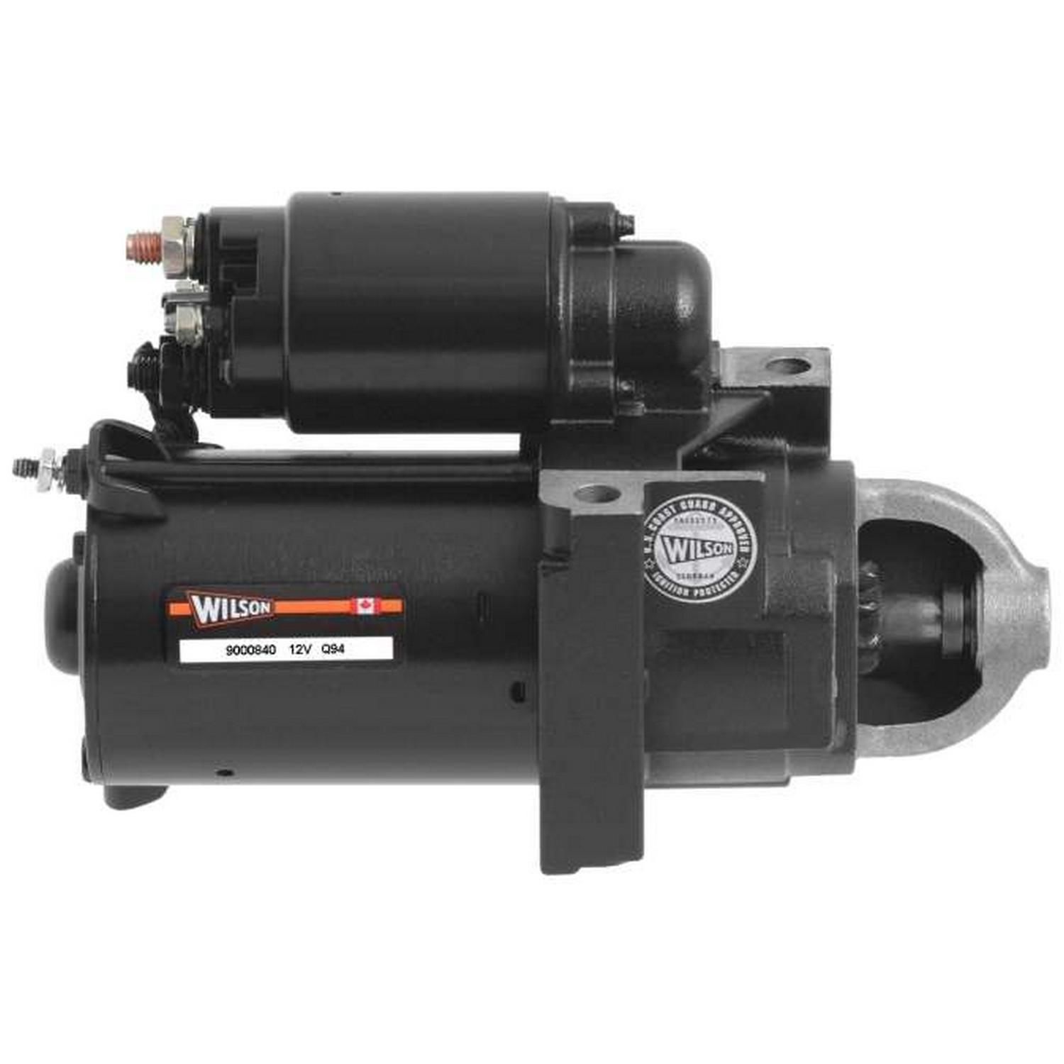 Wilson 12 Volt 1.9 KW Remanufactured Marine Starter Motor