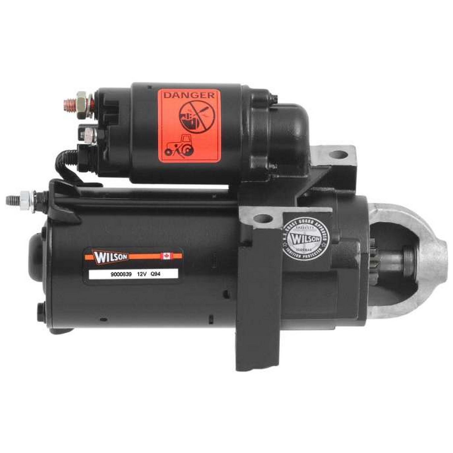Wilson 12 Volt Remanufactured Marine Starter Motor