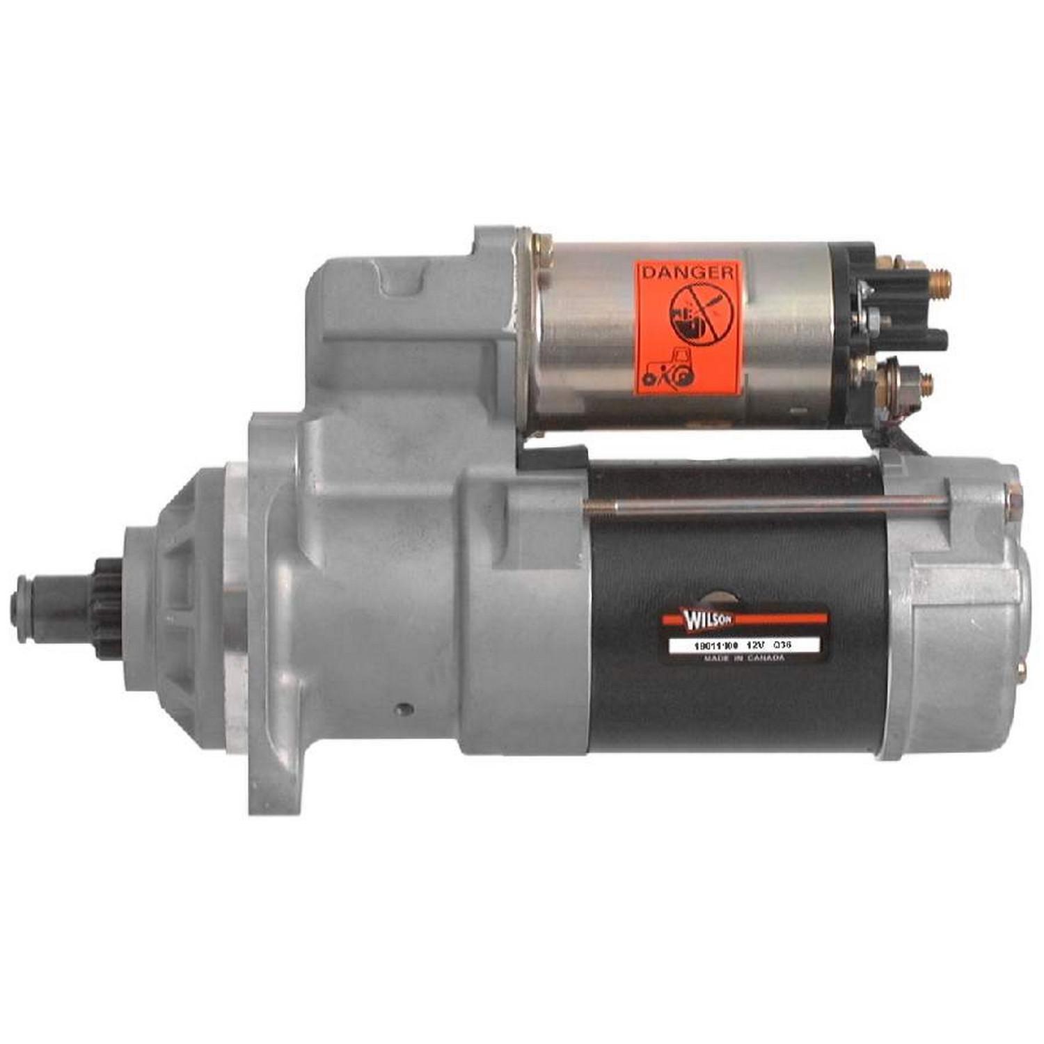 Wilson 12 Volt 3.3 KW New Heavy Duty Truck Bus Starter Motor
