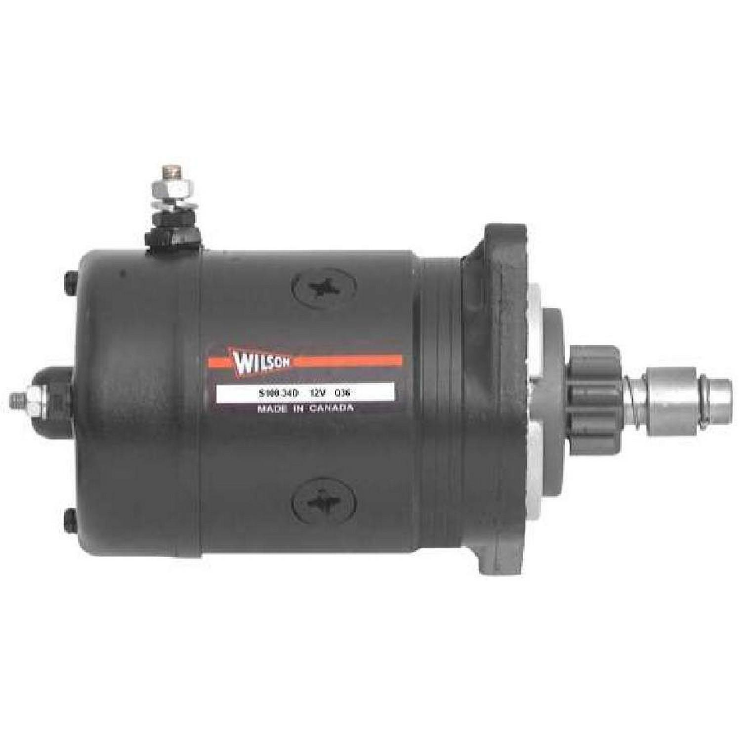 Wilson 12 Volt 0.6 KW Remanufactured Industrial Starter Motor