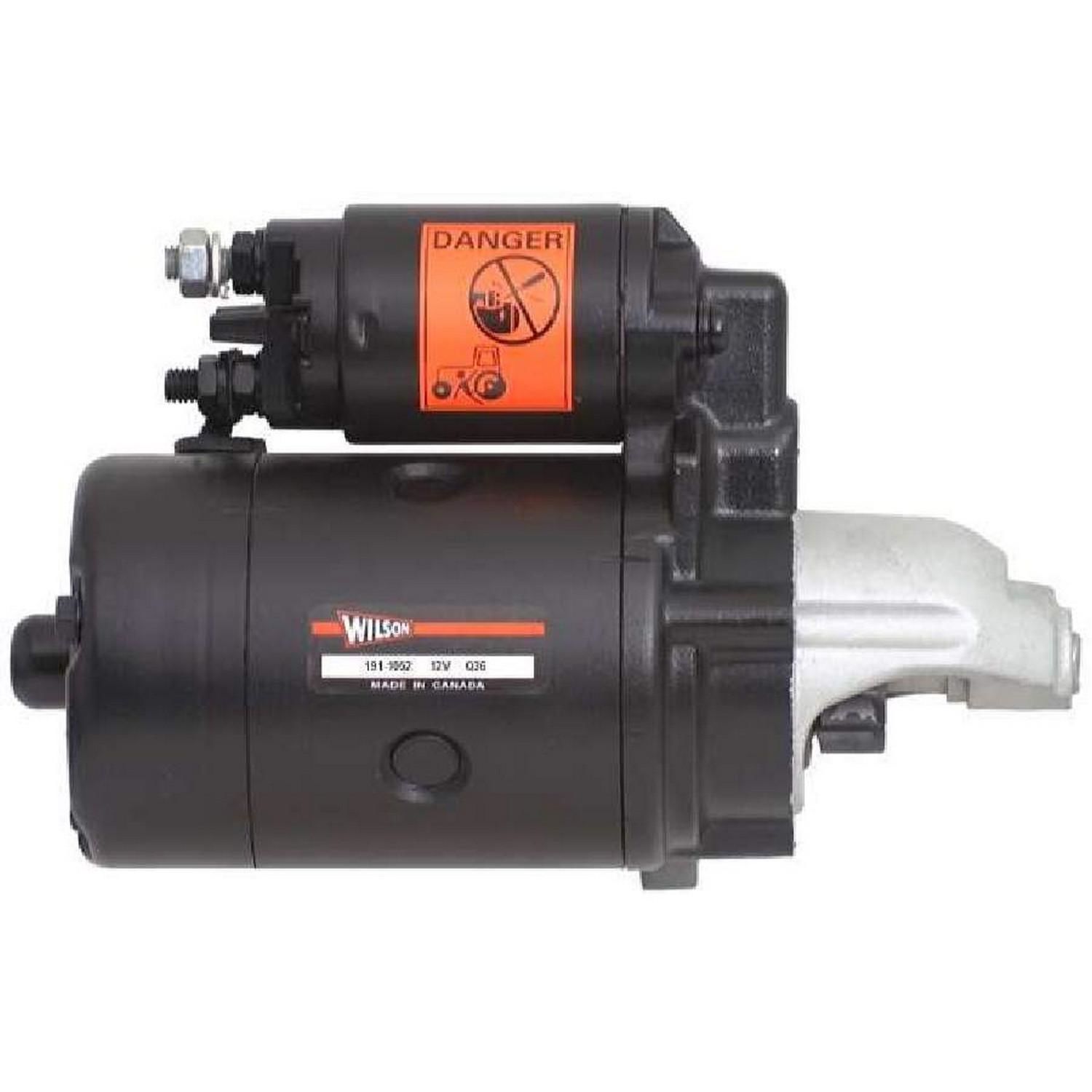 Wilson 12 Volt 0.8 KW Remanufactured Agricultural Starter Motor
