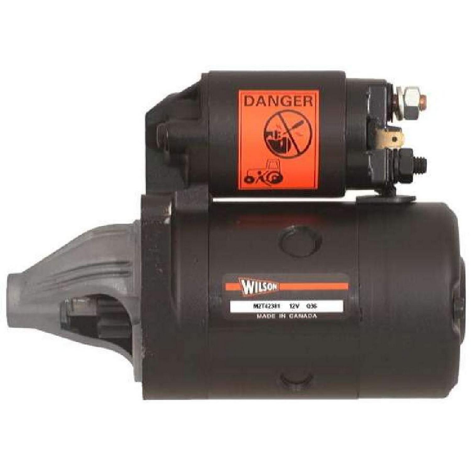 Wilson 12 Volt 0.8 KW Remanufactured Lawn and Garden Starter Motor