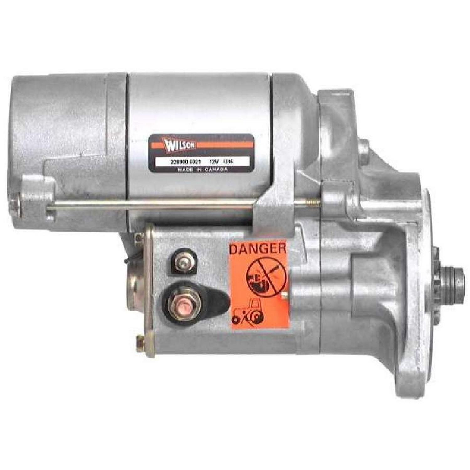 Wilson 12 Volt 2.0 KW Offset Gear Reduction New Starter Motor