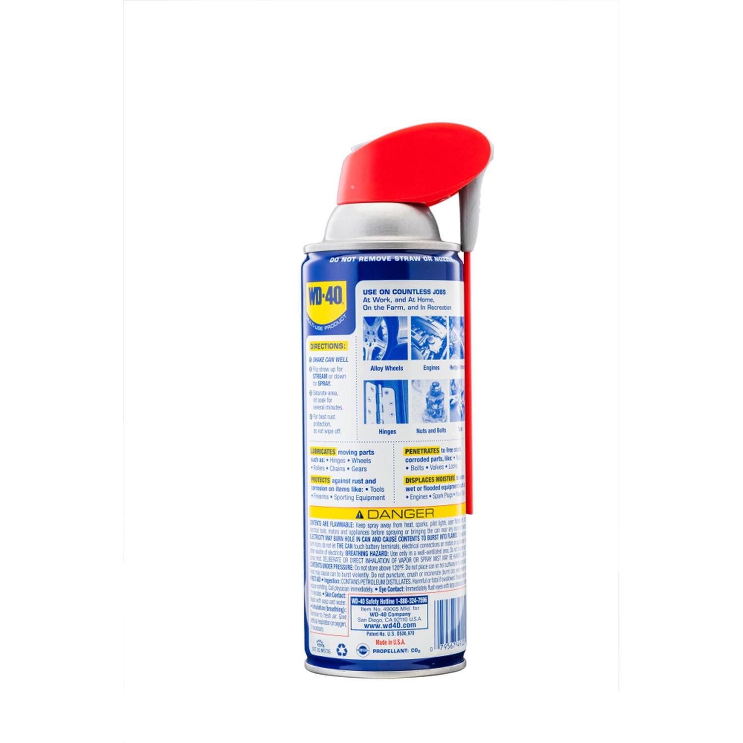 WD-40 Two Way Spray Smart Straw Lubricant 12oz