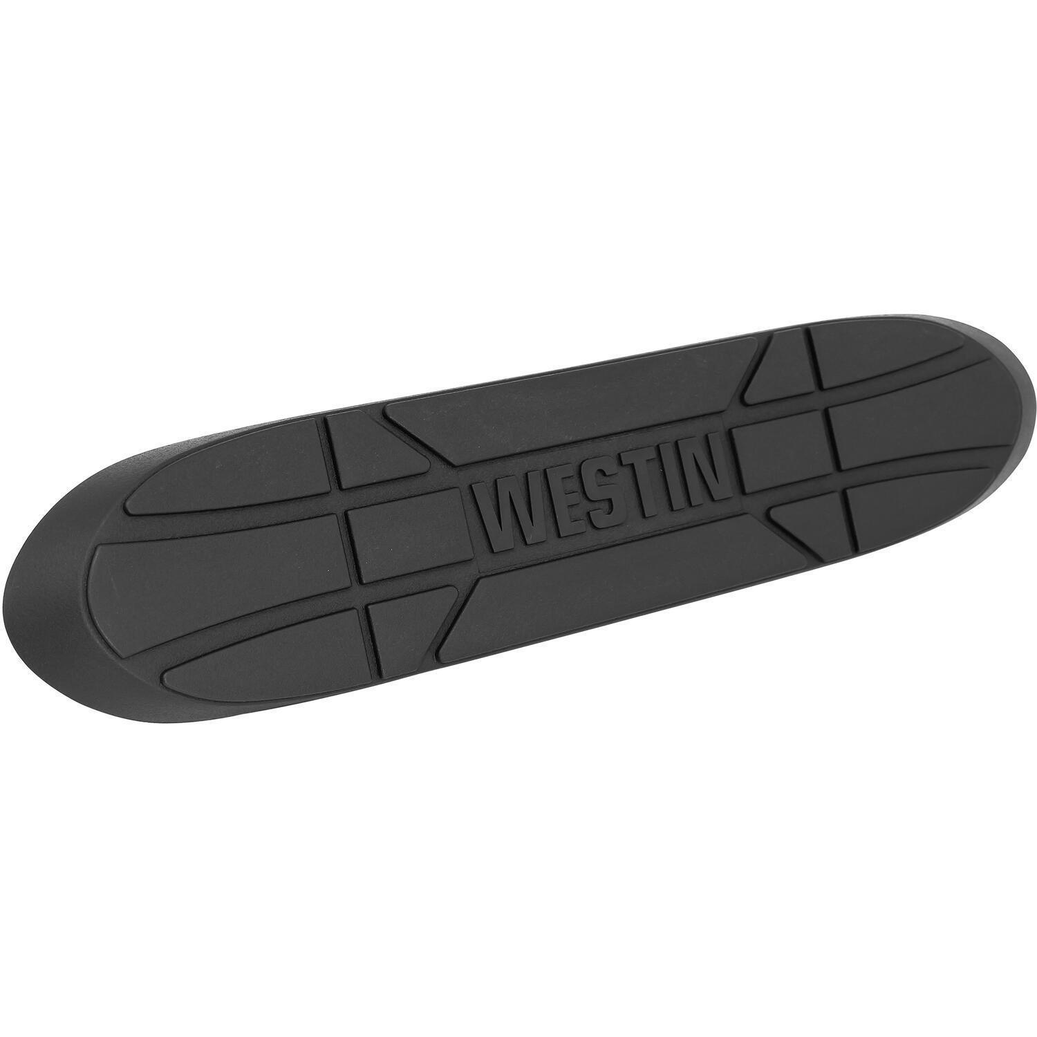 Westin 18in Oval Tube Step Pad Includes Barrel Clips