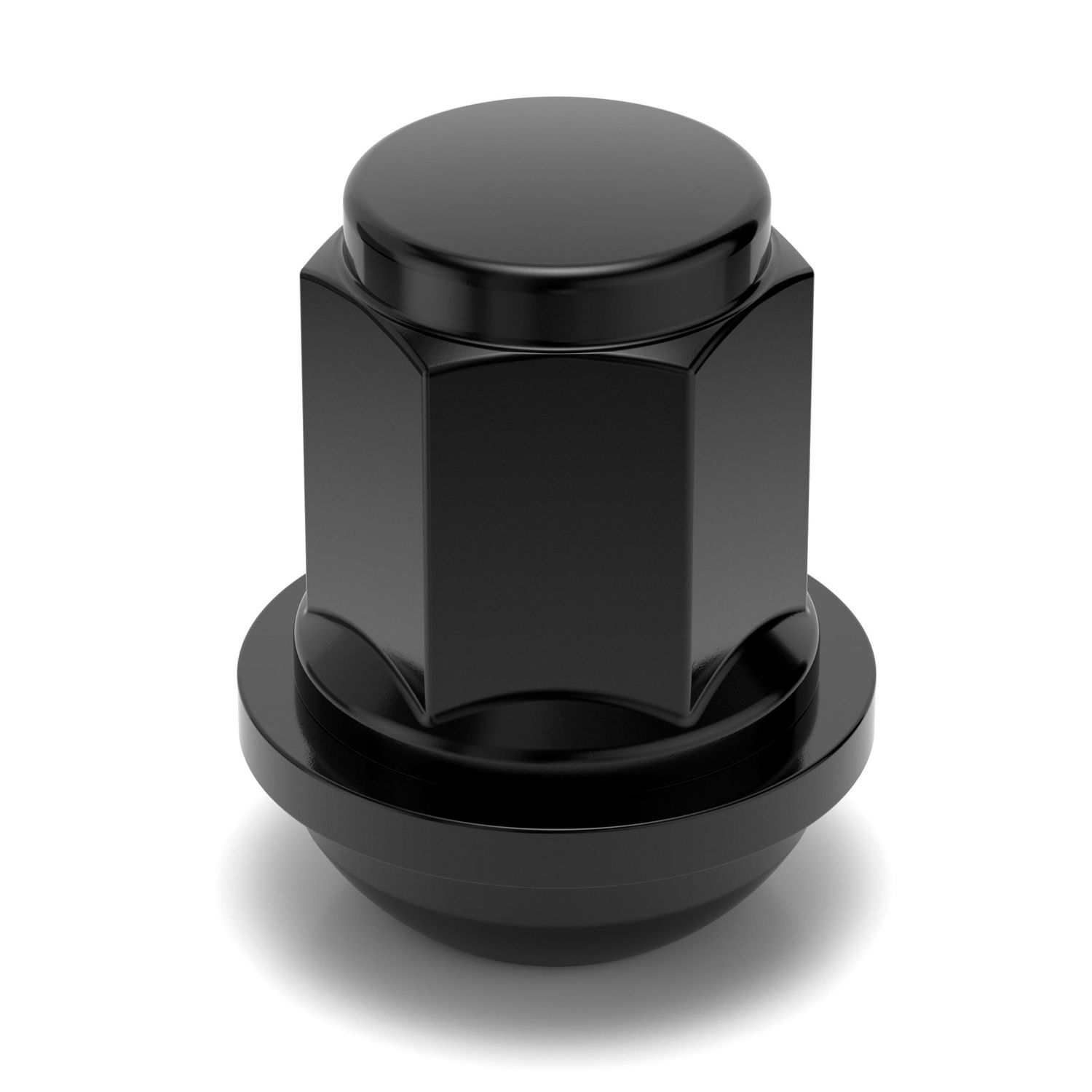 White Knight Wheel Lug Nut 1907WRBK-5