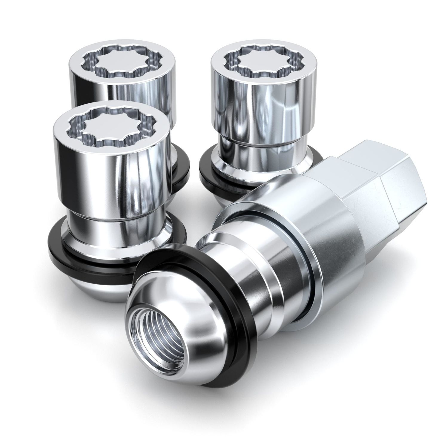 White Knight Wheel Lock Set 401907WR