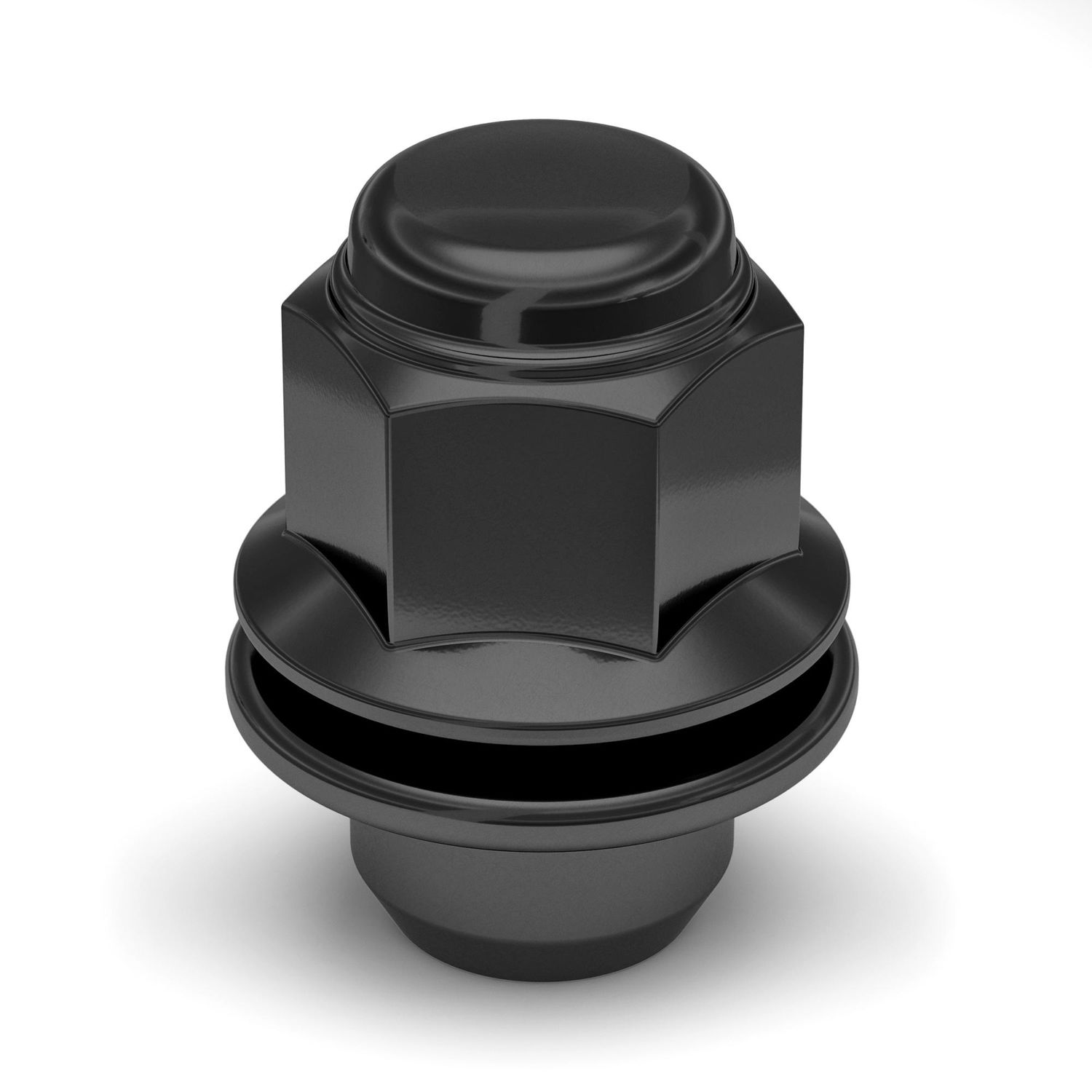 White Knight Wheel Lug Nut 5307BK-5